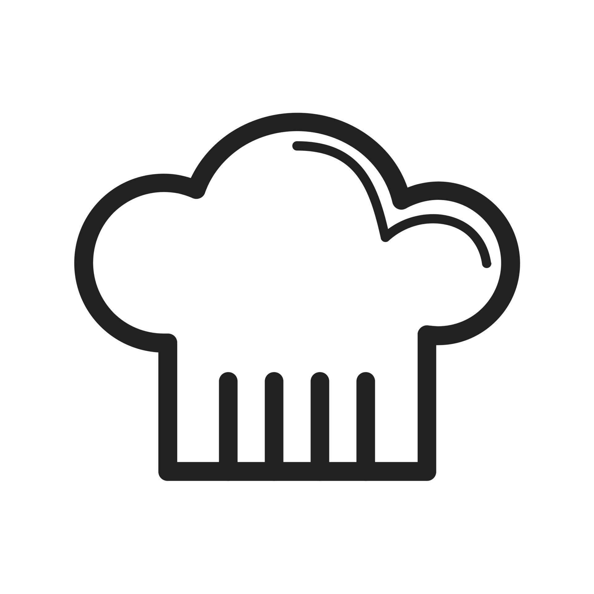 Chef Toque Line Icon 7560508 Vector Art at Vecteezy