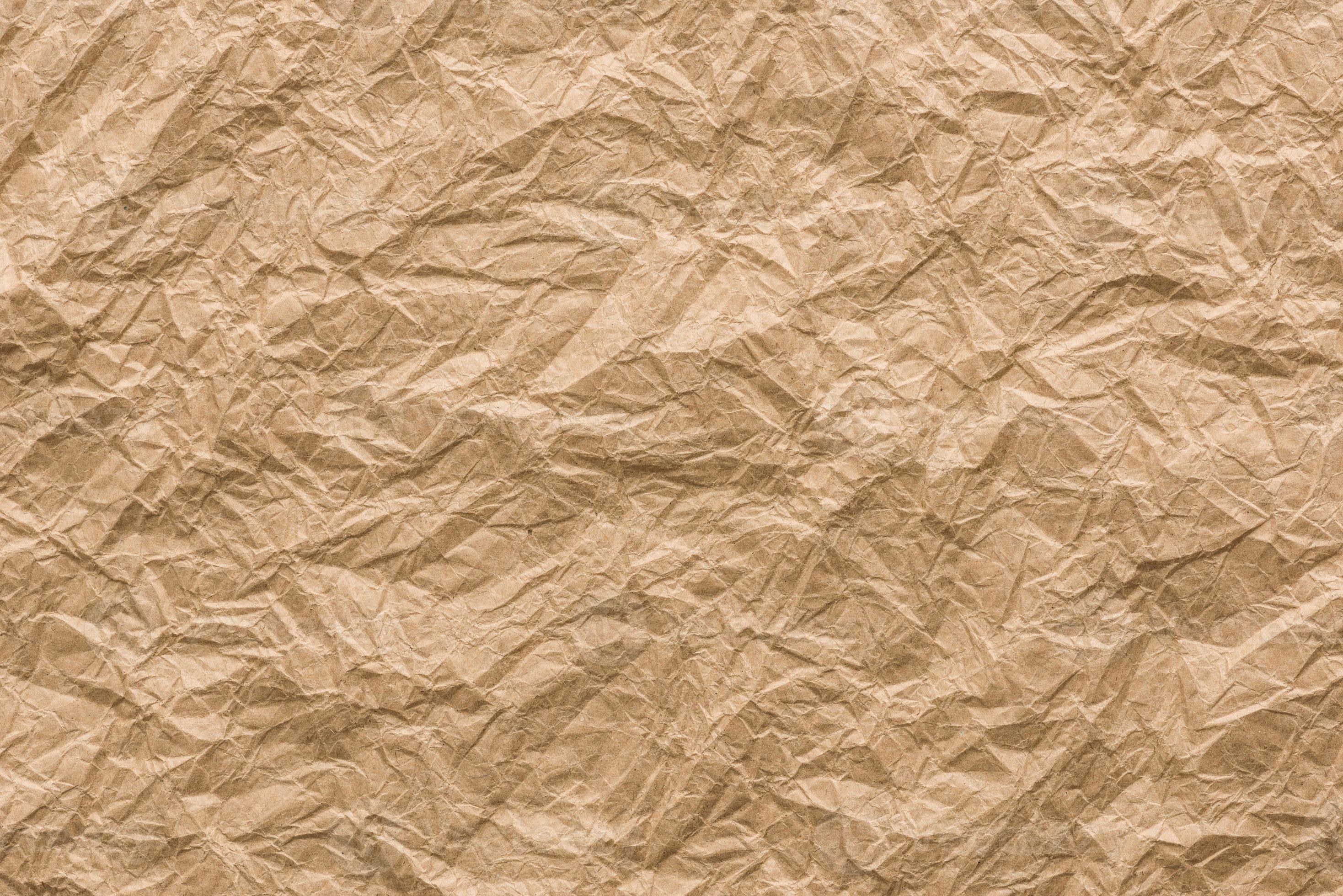 background and texture of brown Wrinkled paper 7565493 Stock Photo at ...