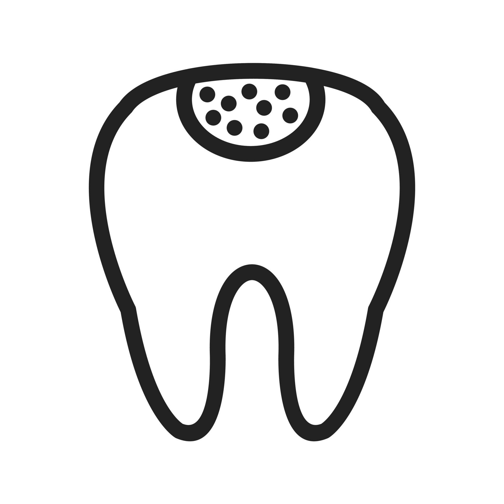Holed Tooth Line Icon 7569171 Vector Art at Vecteezy Holed Tooth Line Icon 7569171 Vector Art at Vecteezy