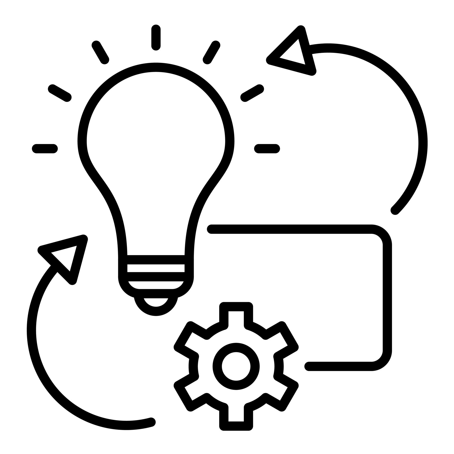 Project Implementation Line Icon 7587480 Vector Art At Vecteezy