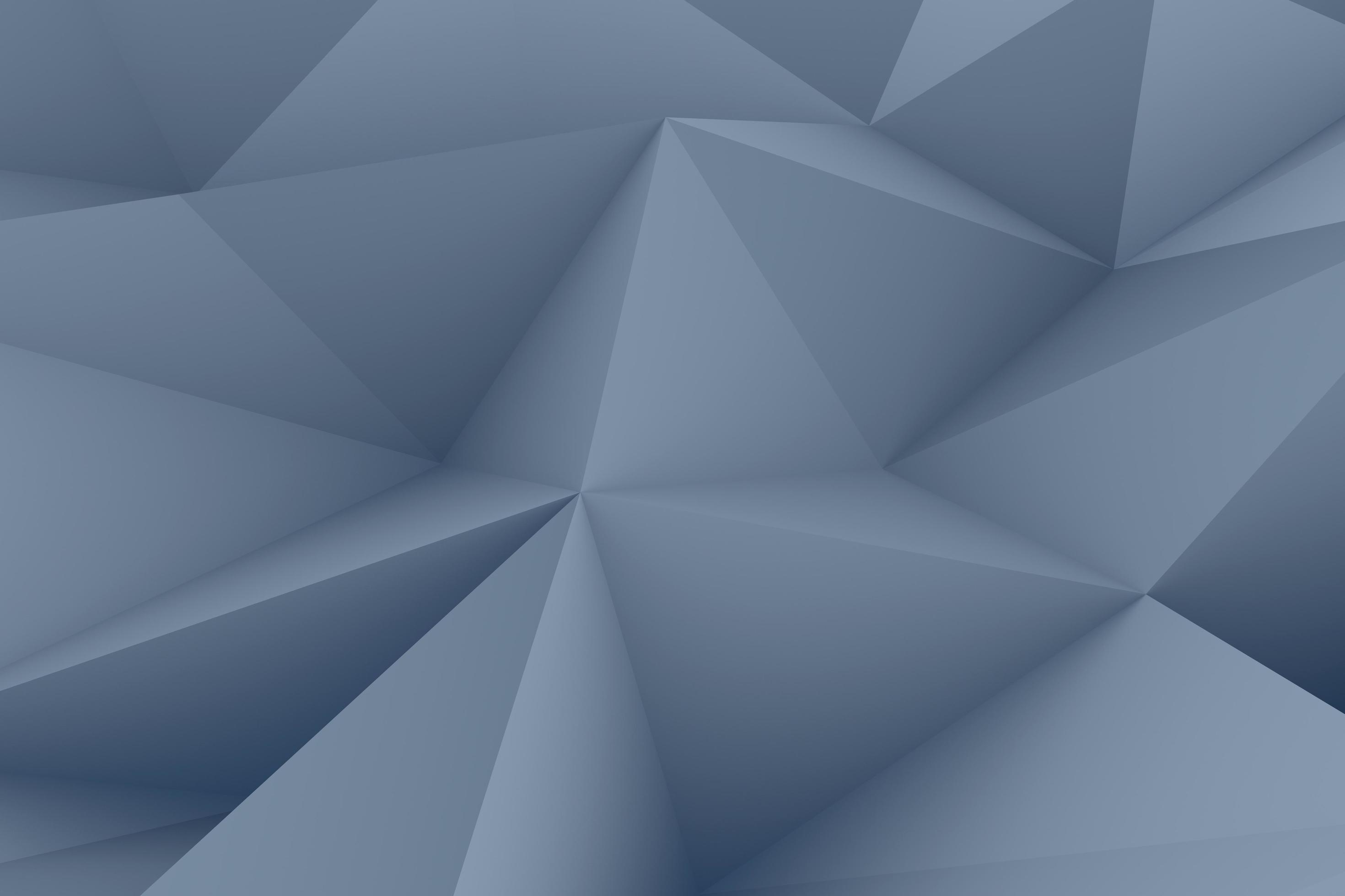 Modern Geometry Polygon Texture In Light Monochromatic Color With A
