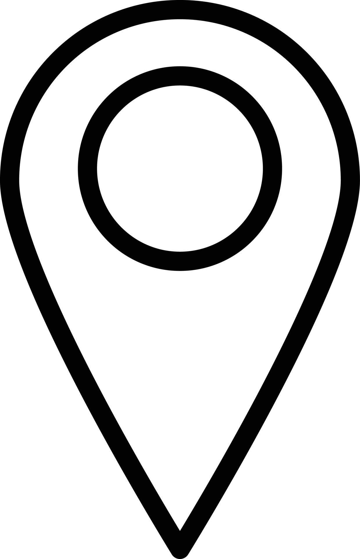 Location Vector Icon Design Illustration 7600506 Vector Art at Vecteezy