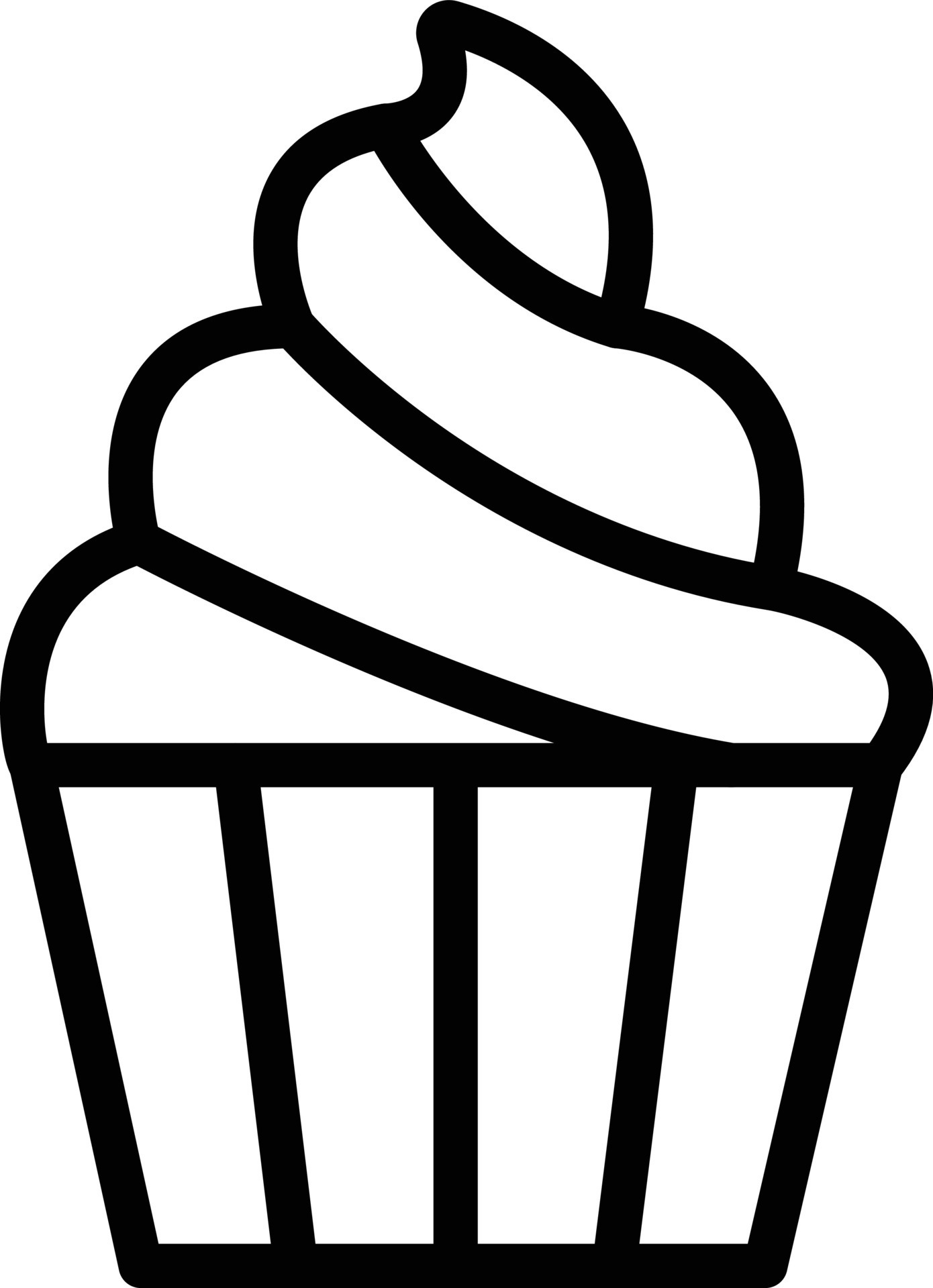 Cup Cake Vector Icon Design Illustration 7605495 Vector Art At Vecteezy