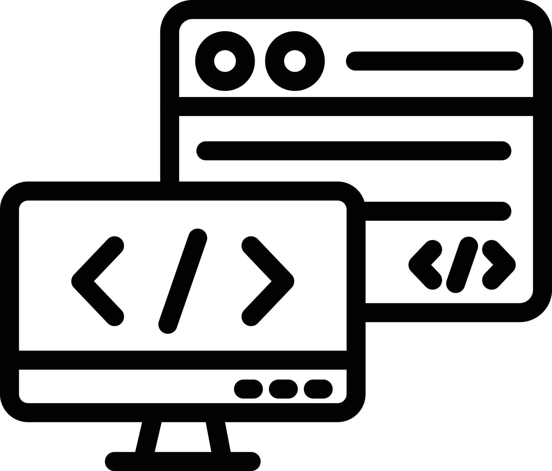 Backend Vector Icon Design Illustration 7607450 Vector Art at Vecteezy Backend Vector Icon Design Illustration 7607450 Vector Art at Vecteezy