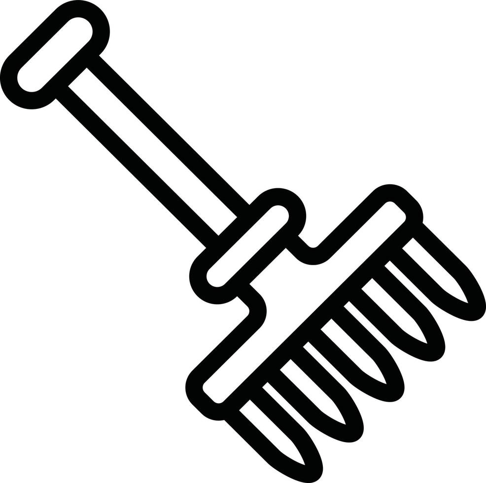 Rake Vector Icon 7607486 Vector Art at Vecteezy