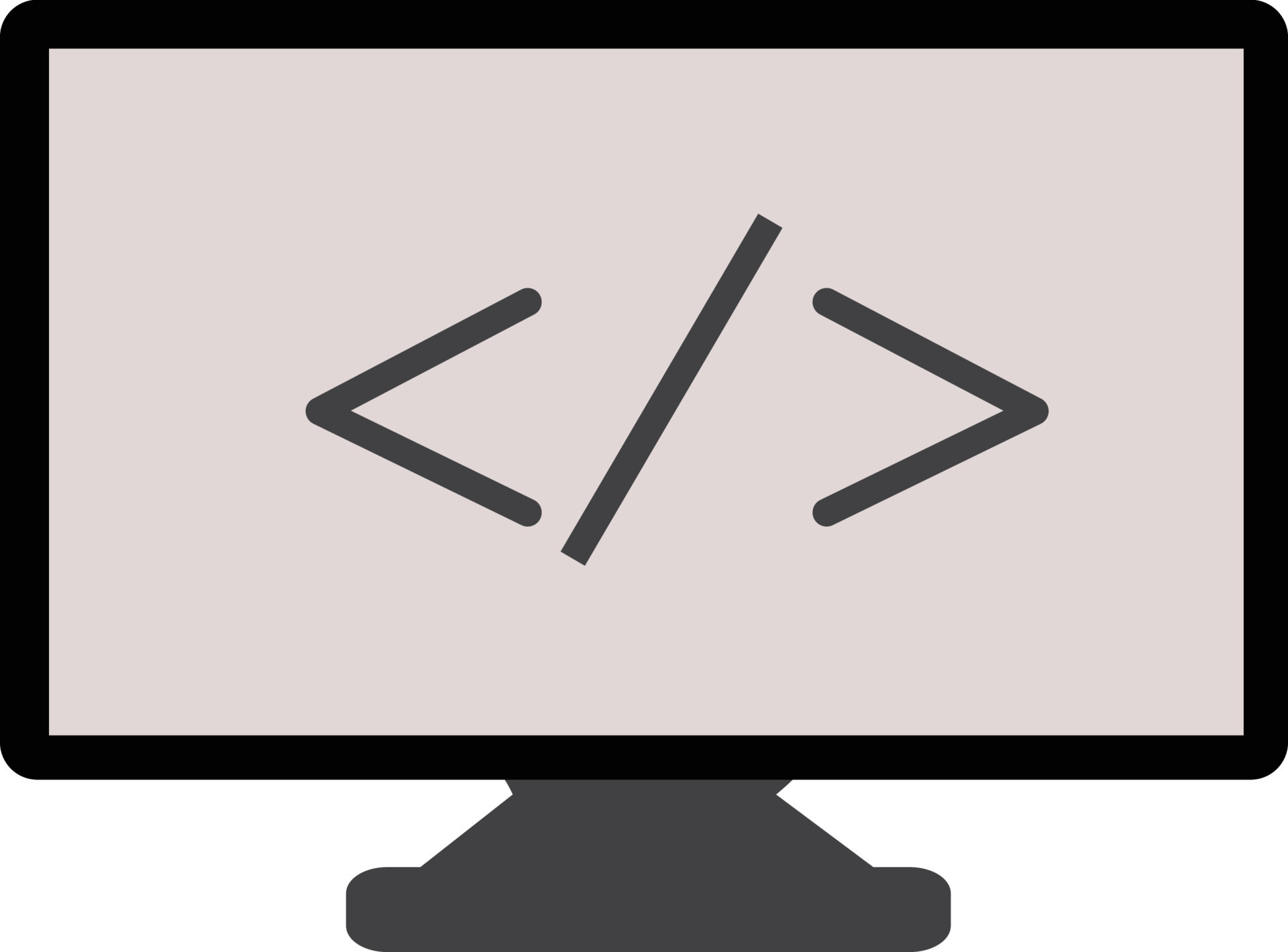 coding icon. coding sign. flat style. 7608642 Vector Art at Vecteezy
