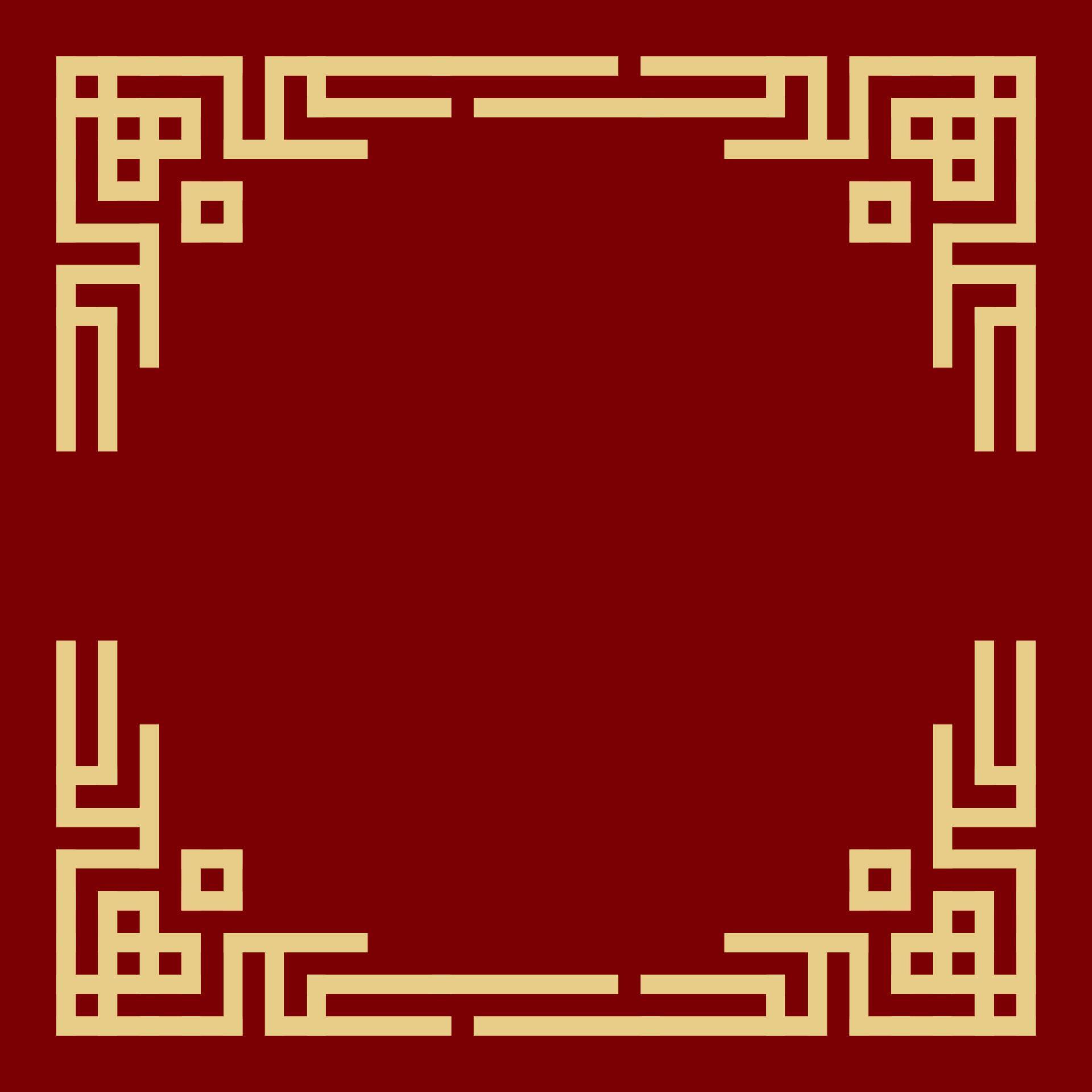 Chinese style border vector with gold color 7610045 Vector Art at Vecteezy Chinese style border vector with gold color 7610045 Vector Art at Vecteezy