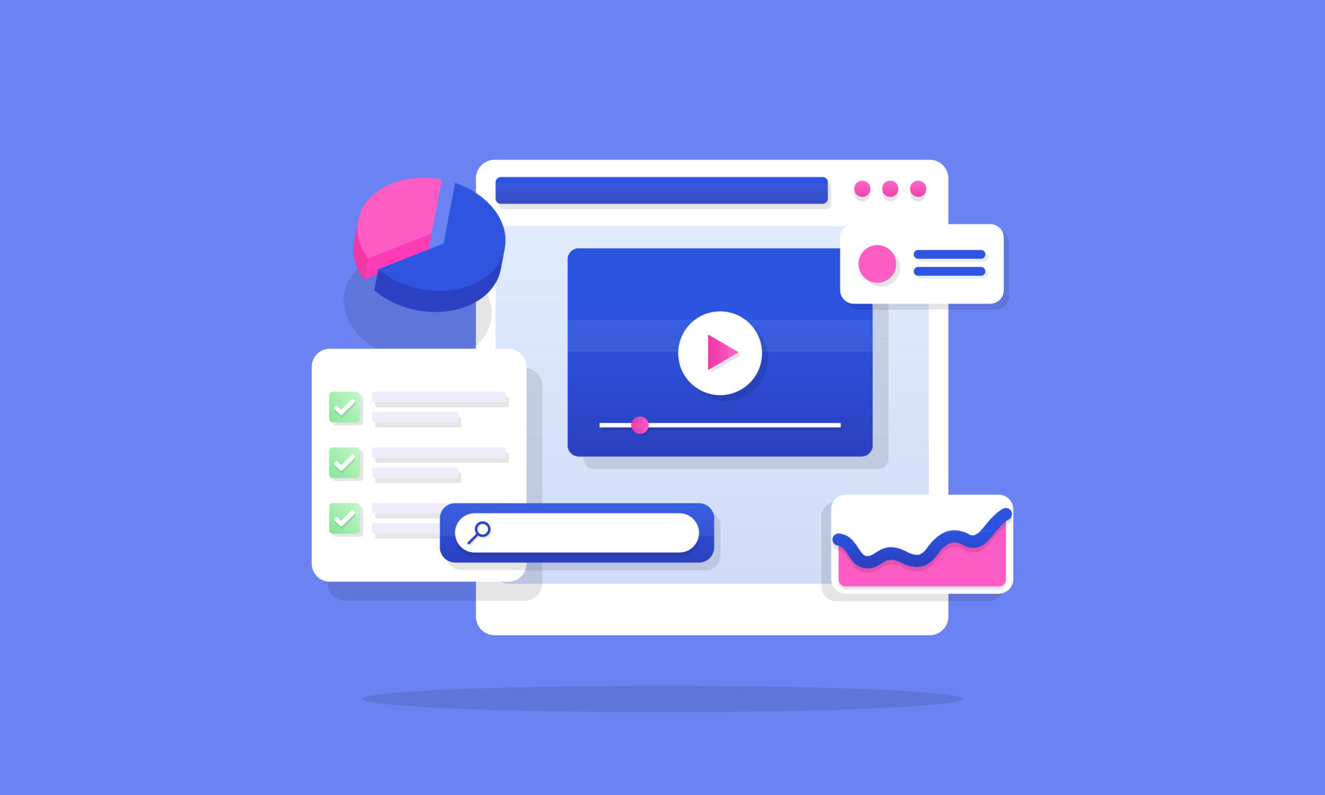 Online marketing, financial report chart, data analysis concept. Tablet ...