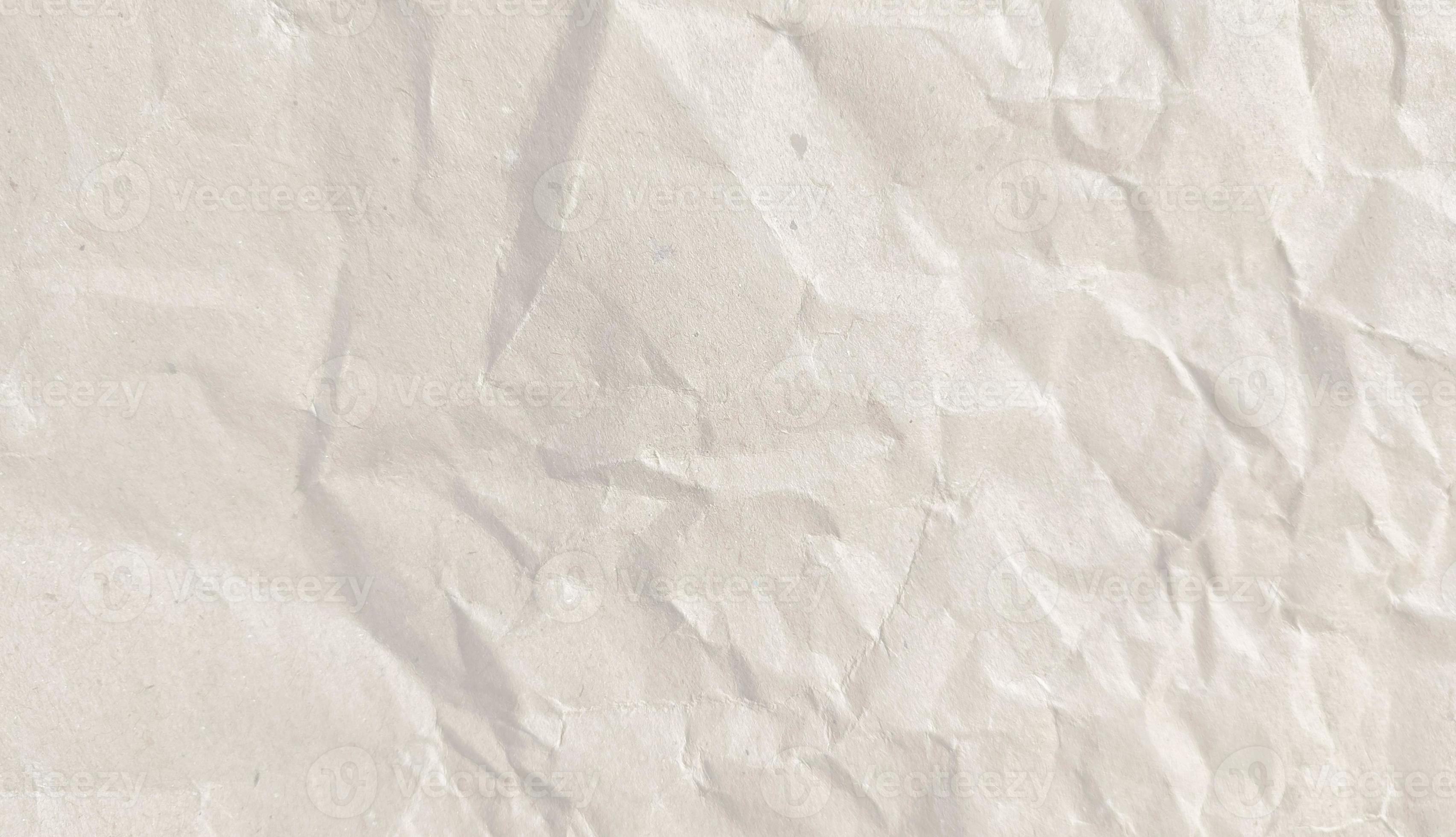 Crumpled paper texture background for various purposes. White wrinkled ...