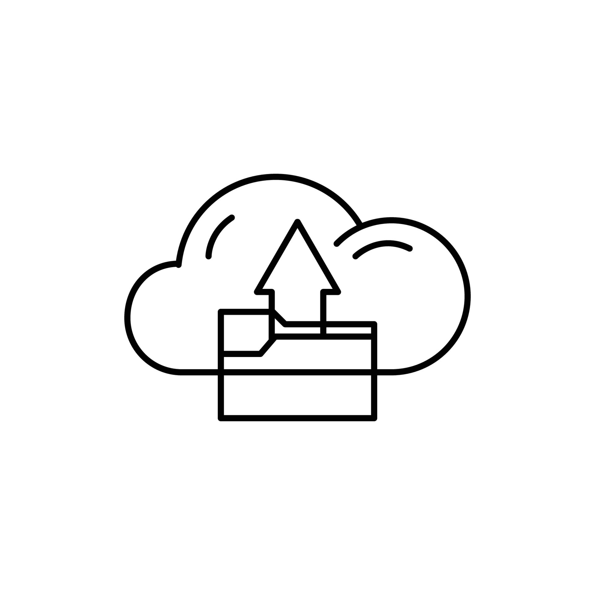 Upload file icon. Trendy Upload file logo concept on white background ...