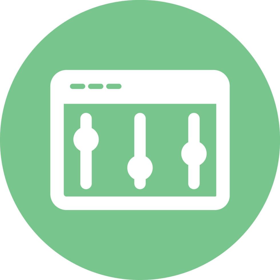 Browser Configuration Isolated Vector Icon Which Can Easily Modify Or