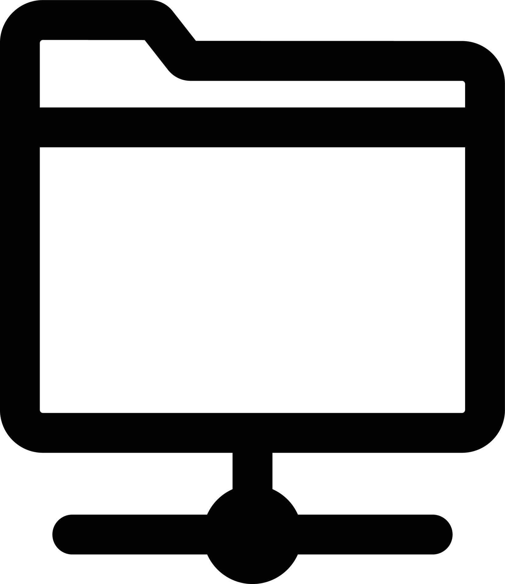 Network folder Isolated Vector icon which can easily modify or edit 7628228 Vector Art at Vecteezy