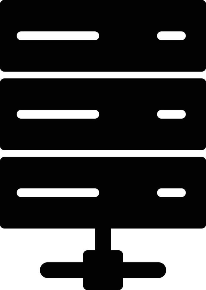 Database Server Vector Icon That Can Easily Modify Or Edit 7628300