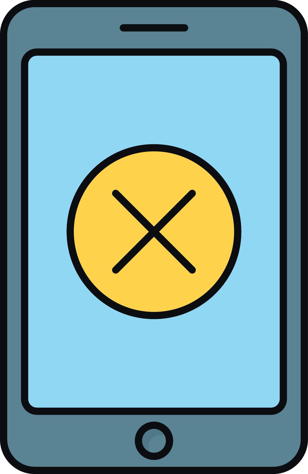 elimine el icono de vector aislado móvil que puede modificar o editar ... elimine el icono de vector aislado móvil que puede modificar o editar ...