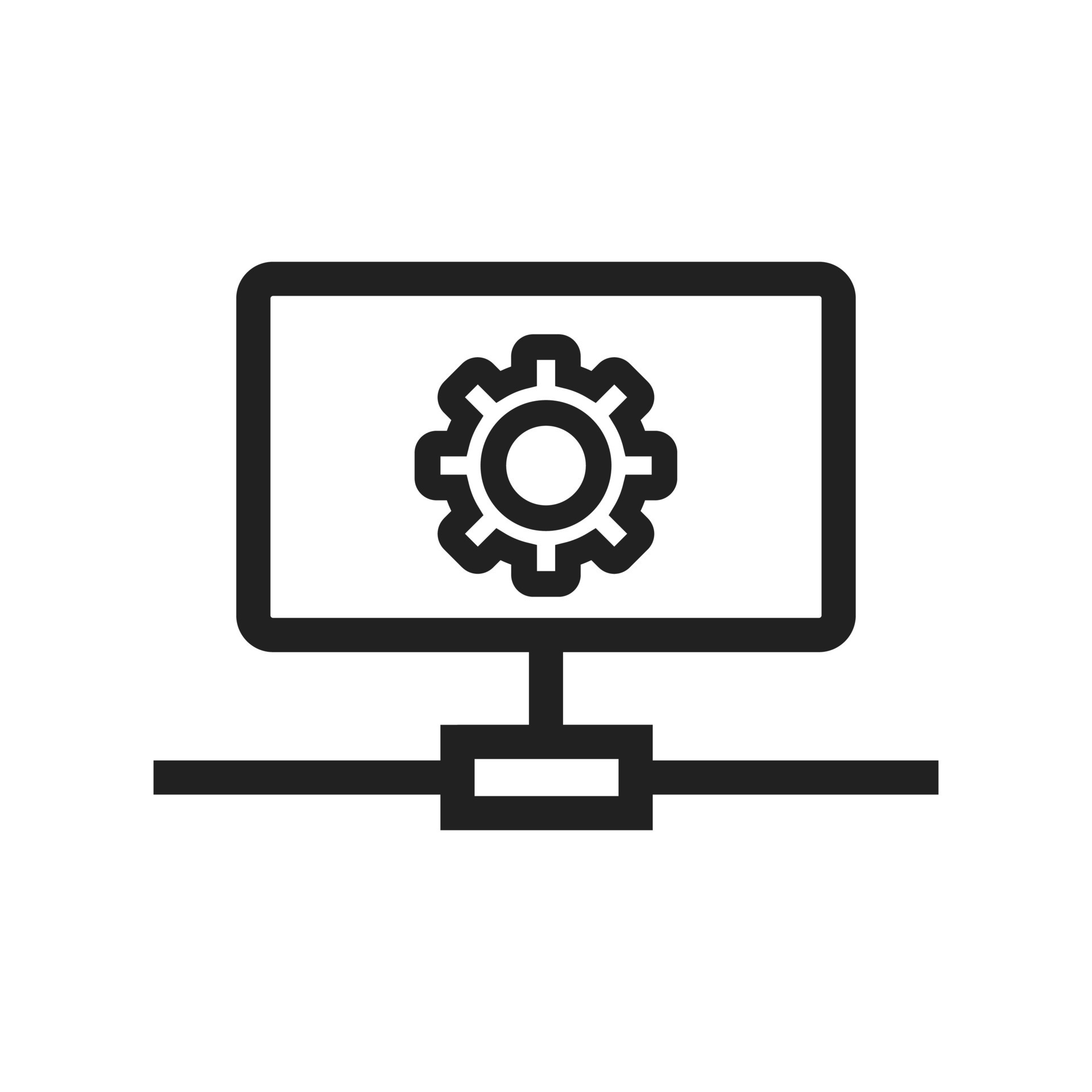 Network Settings Line Icon 7629210 Vector Art at Vecteezy