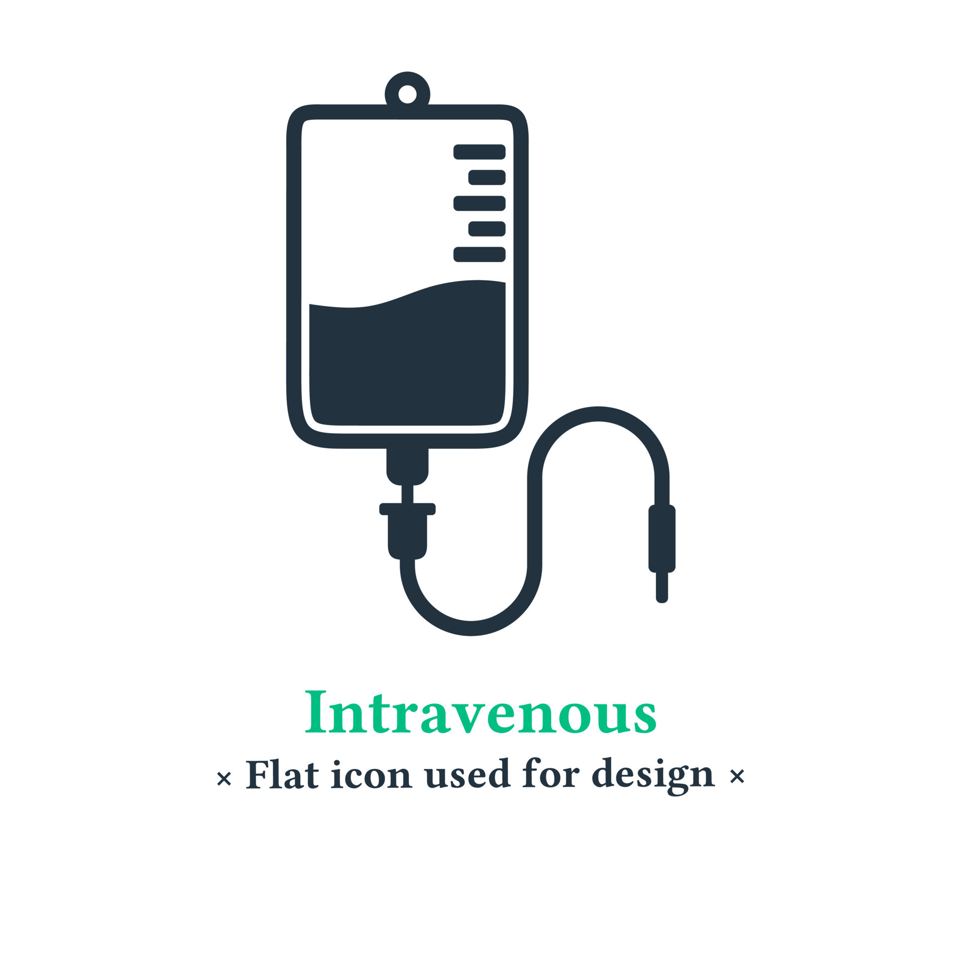 Intravenous icon vector isolated on a white background. Infusion symbol ... Intravenous icon vector isolated on a white background. Infusion symbol ...