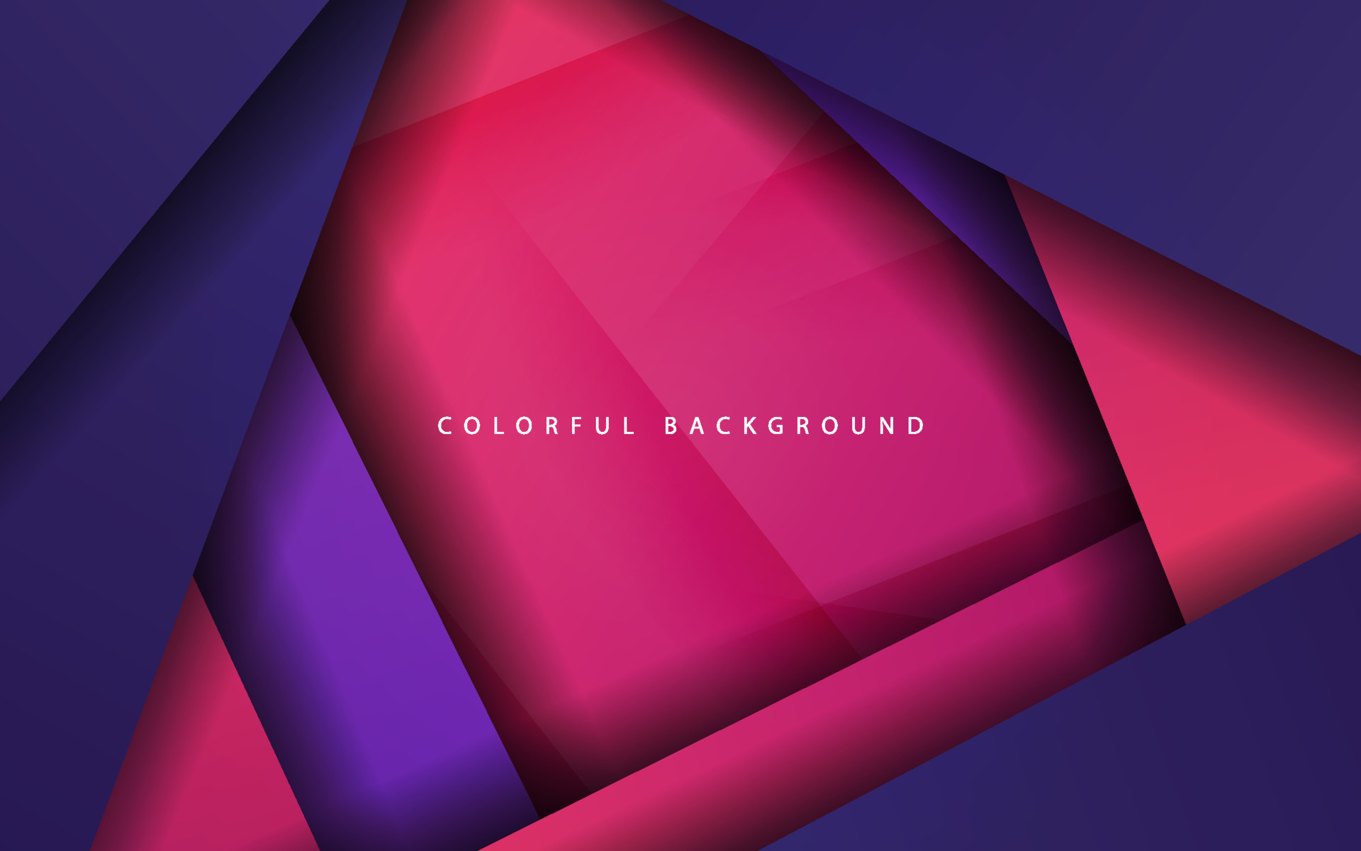 Abstract Dynamic Shape Overlap Layer Magenta Color Background 7633744
