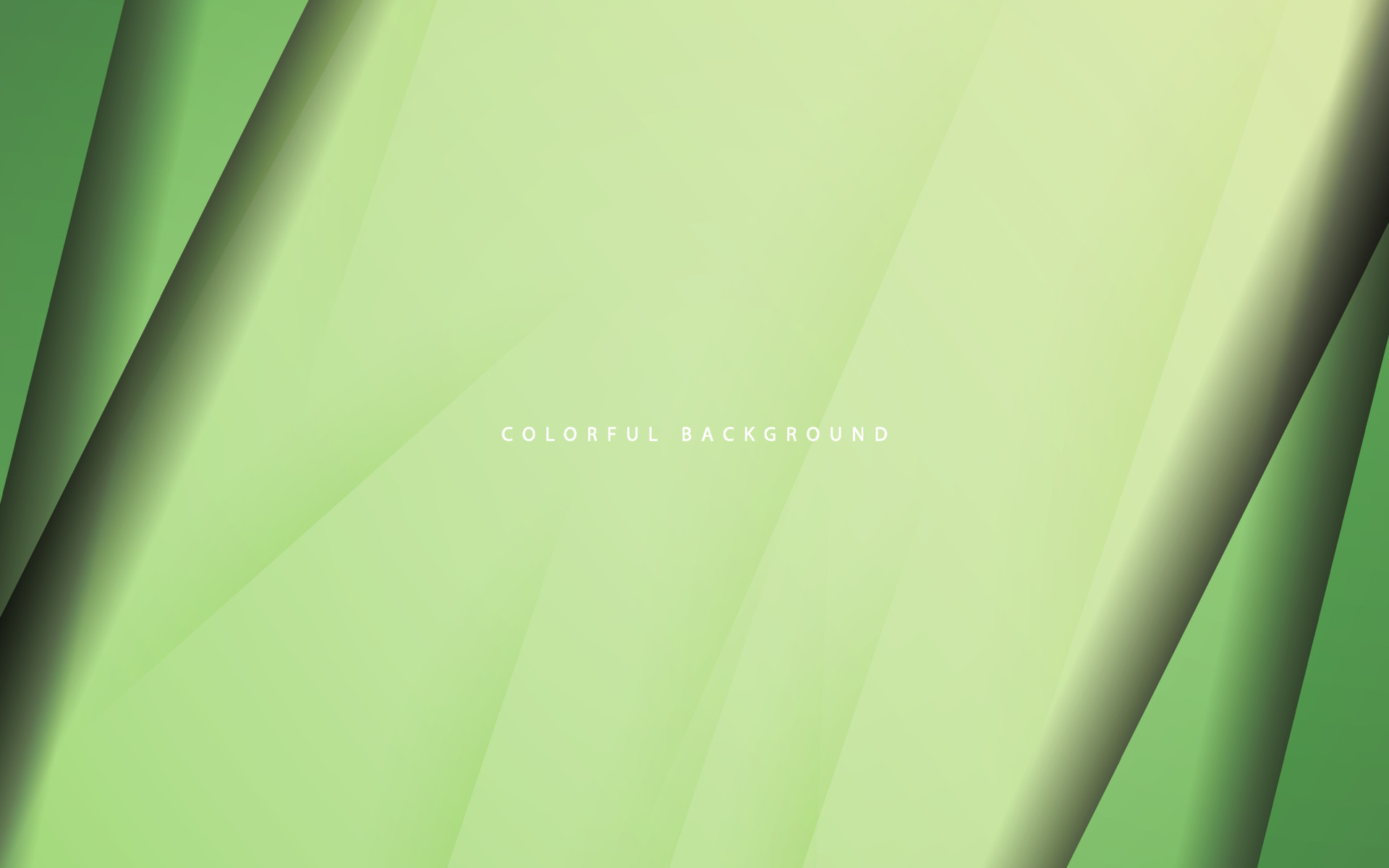 Abstract Green Color Overlap Layer Background Vector 7633746 Vector Art