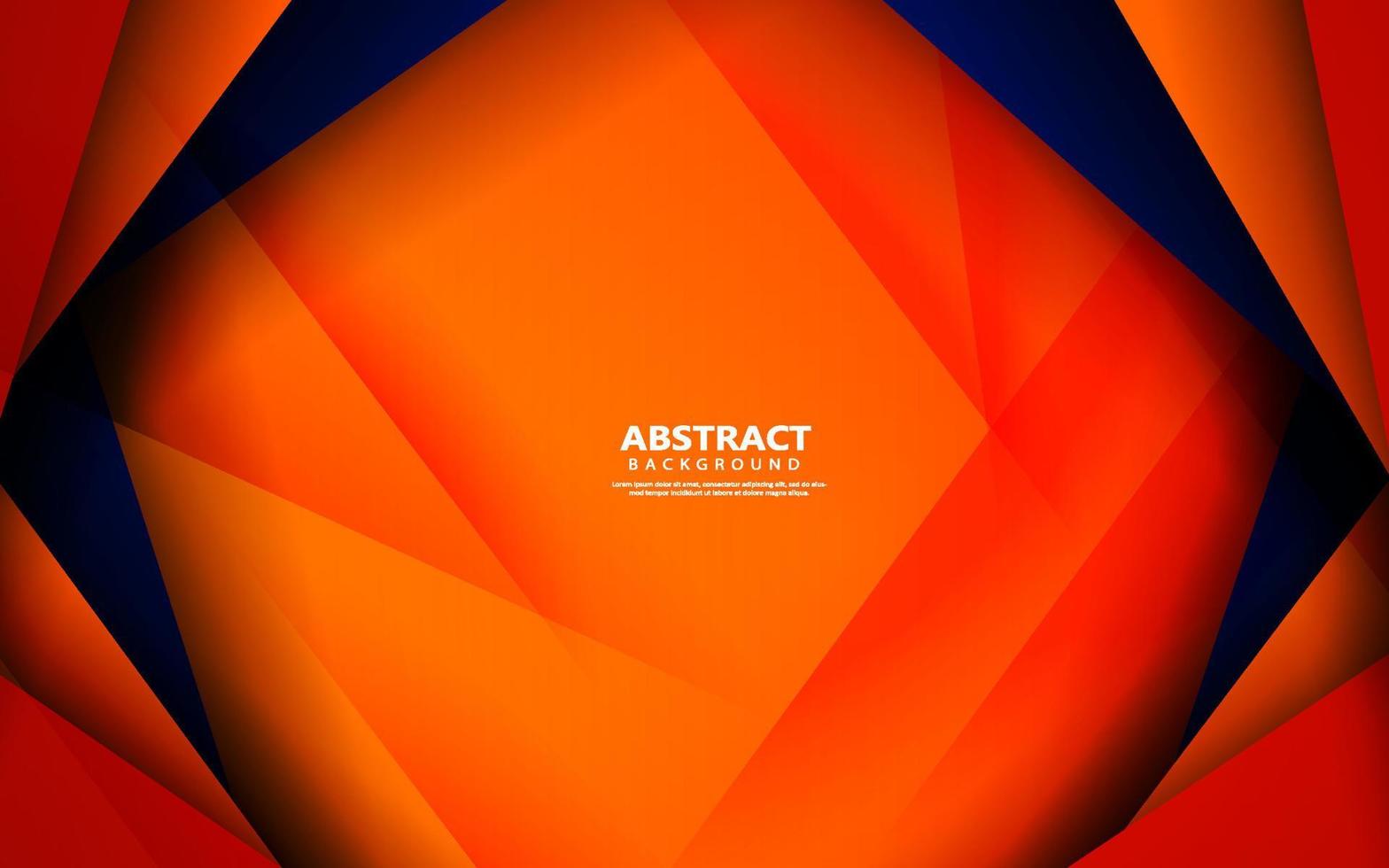 Abstract Overlap Layer Orange Color Background 7633799 Vector Art At