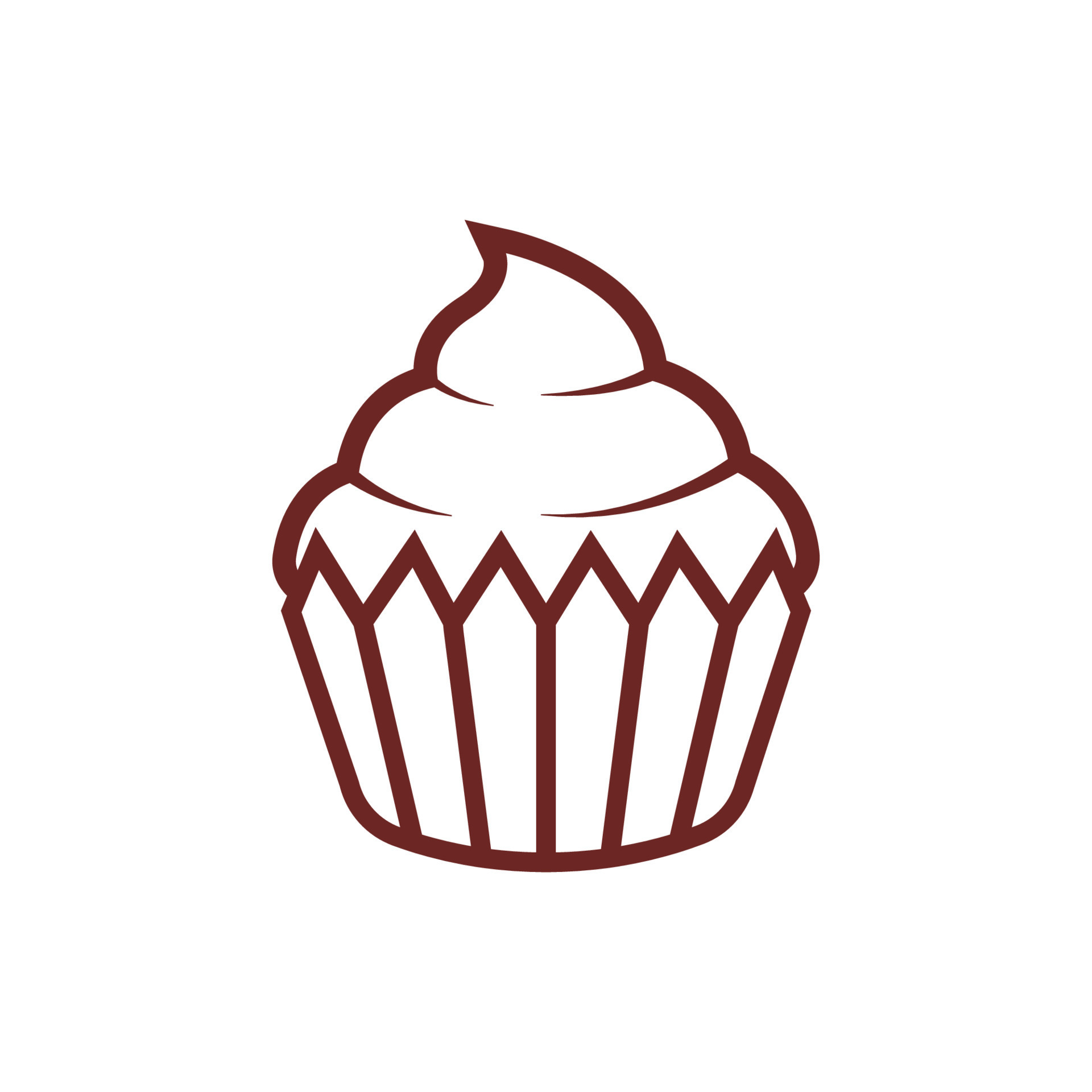 Cupcake Logo Template