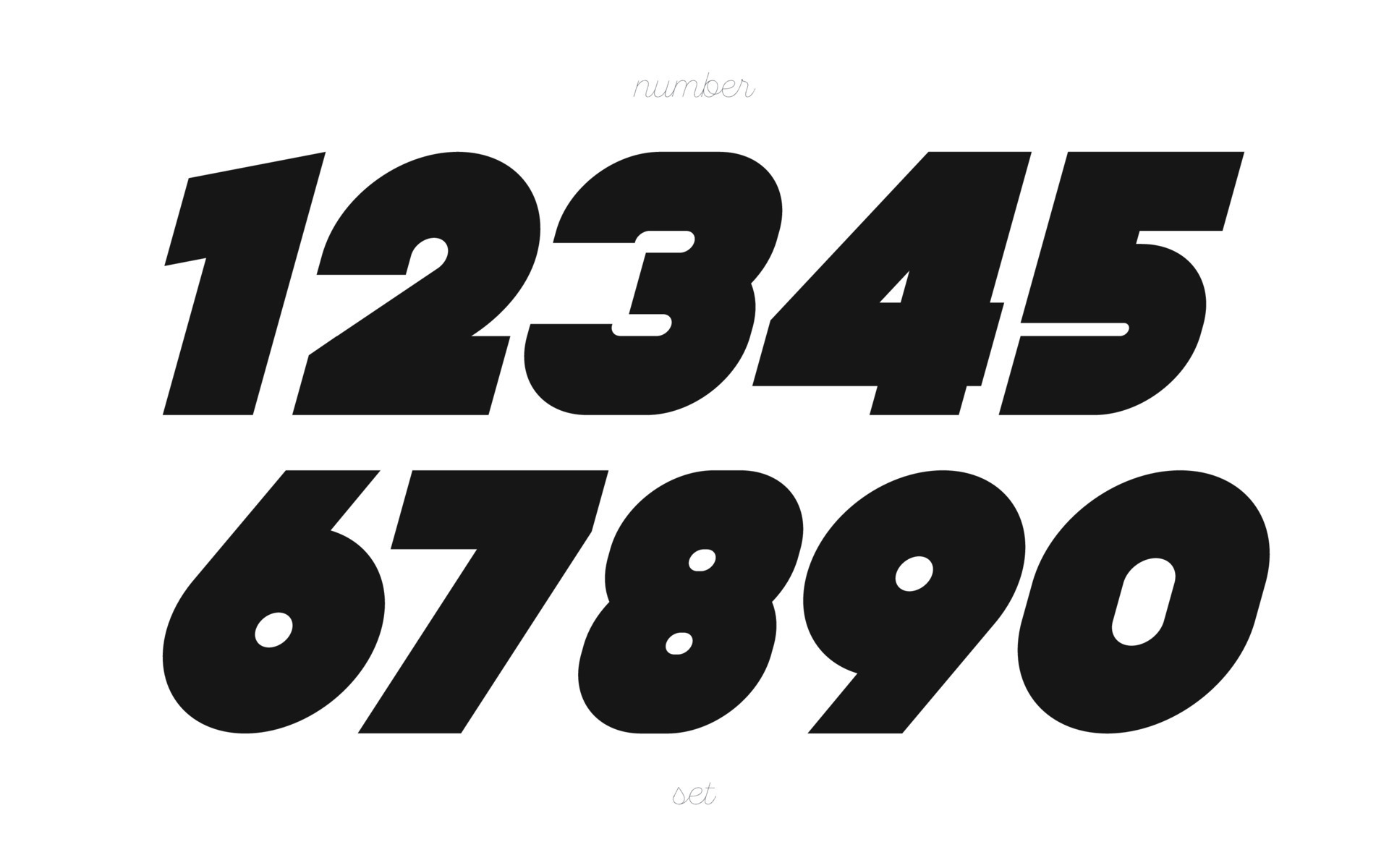 Set of numbers bold italic style 7653783 Vector Art at Vecteezy Set of numbers bold italic style 7653783 Vector Art at Vecteezy