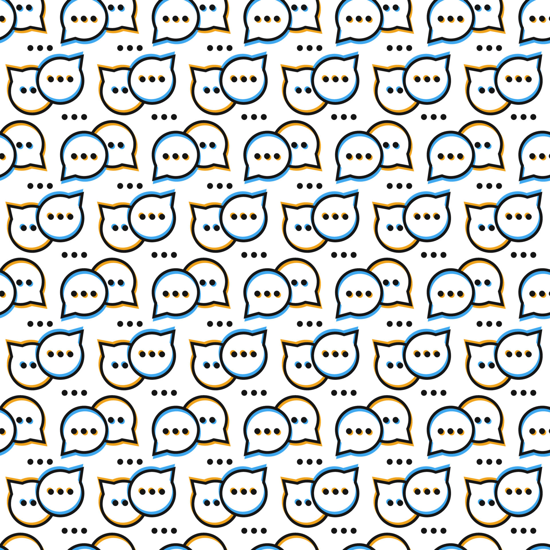 Vector speech bubble pattern 7653931 Vector Art at Vecteezy