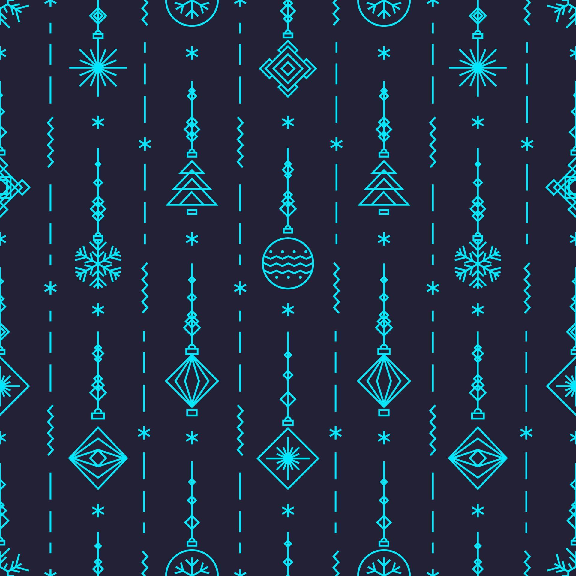 Vector christmas pattern with holiday toys 7655207 Vector Art at Vecteezy