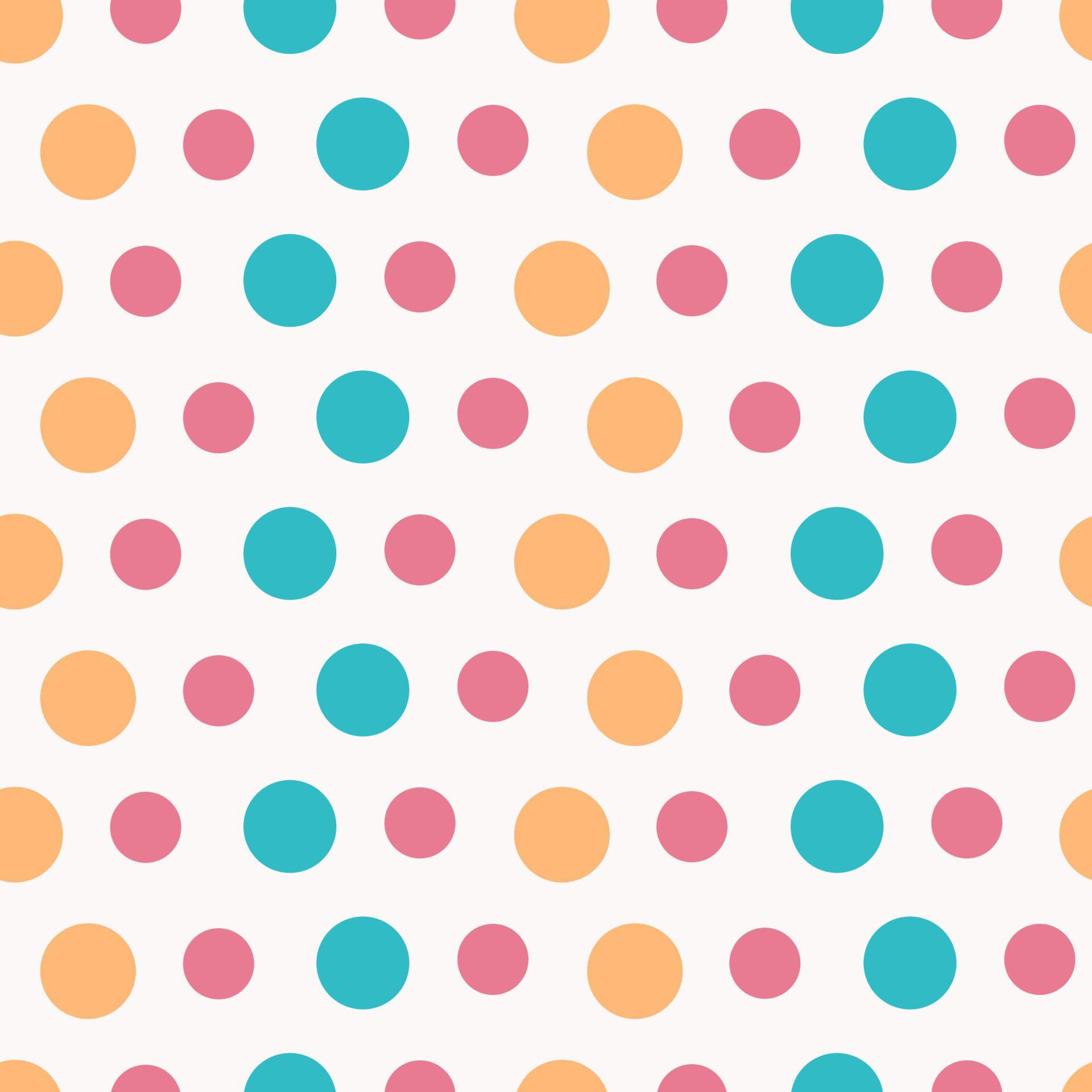 Circle seamless pattern colorfull style different size for decoration ...