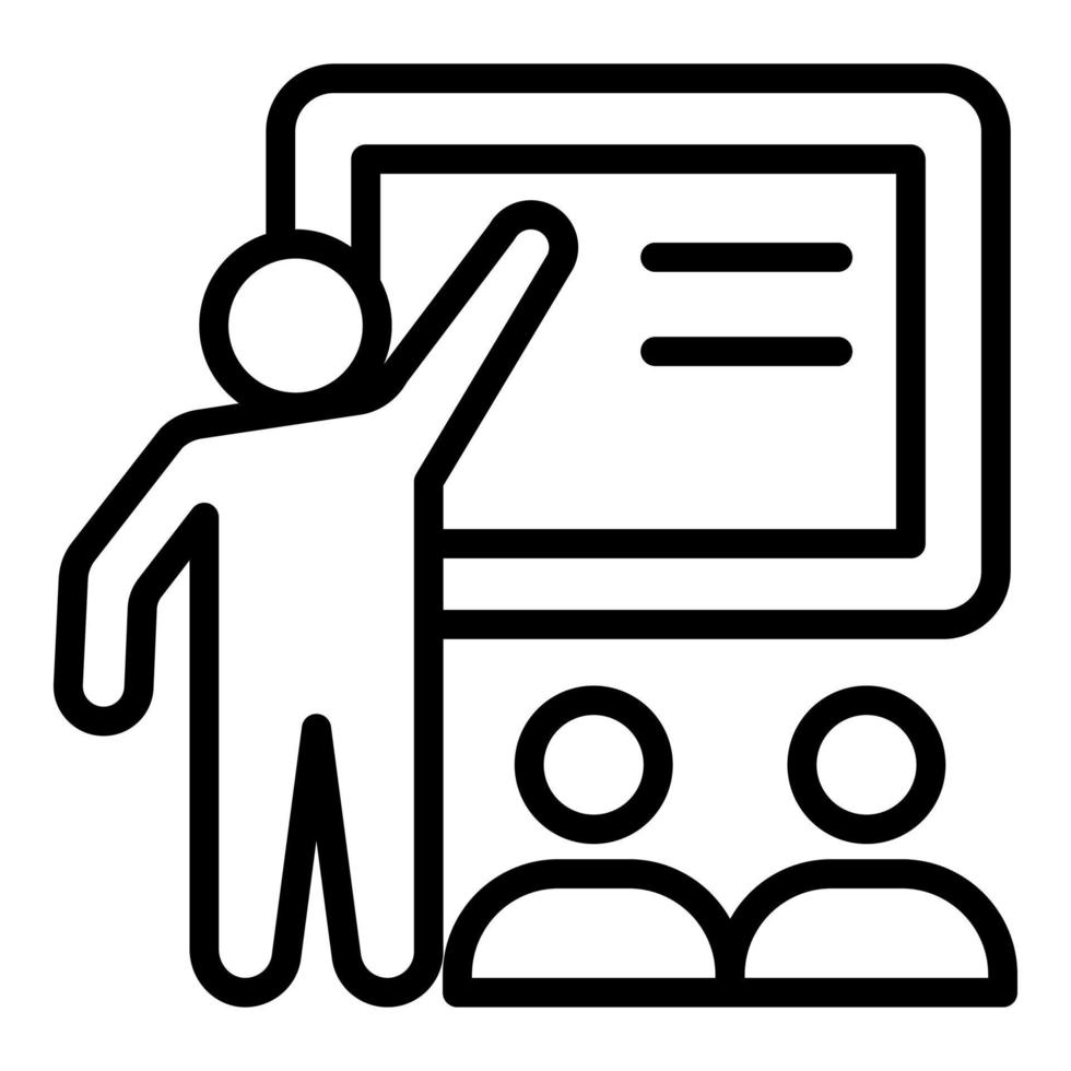 lecture vector line icon, school and education icon 7670142 Vector Art ... lecture vector line icon, school and education icon 7670142 Vector Art ...