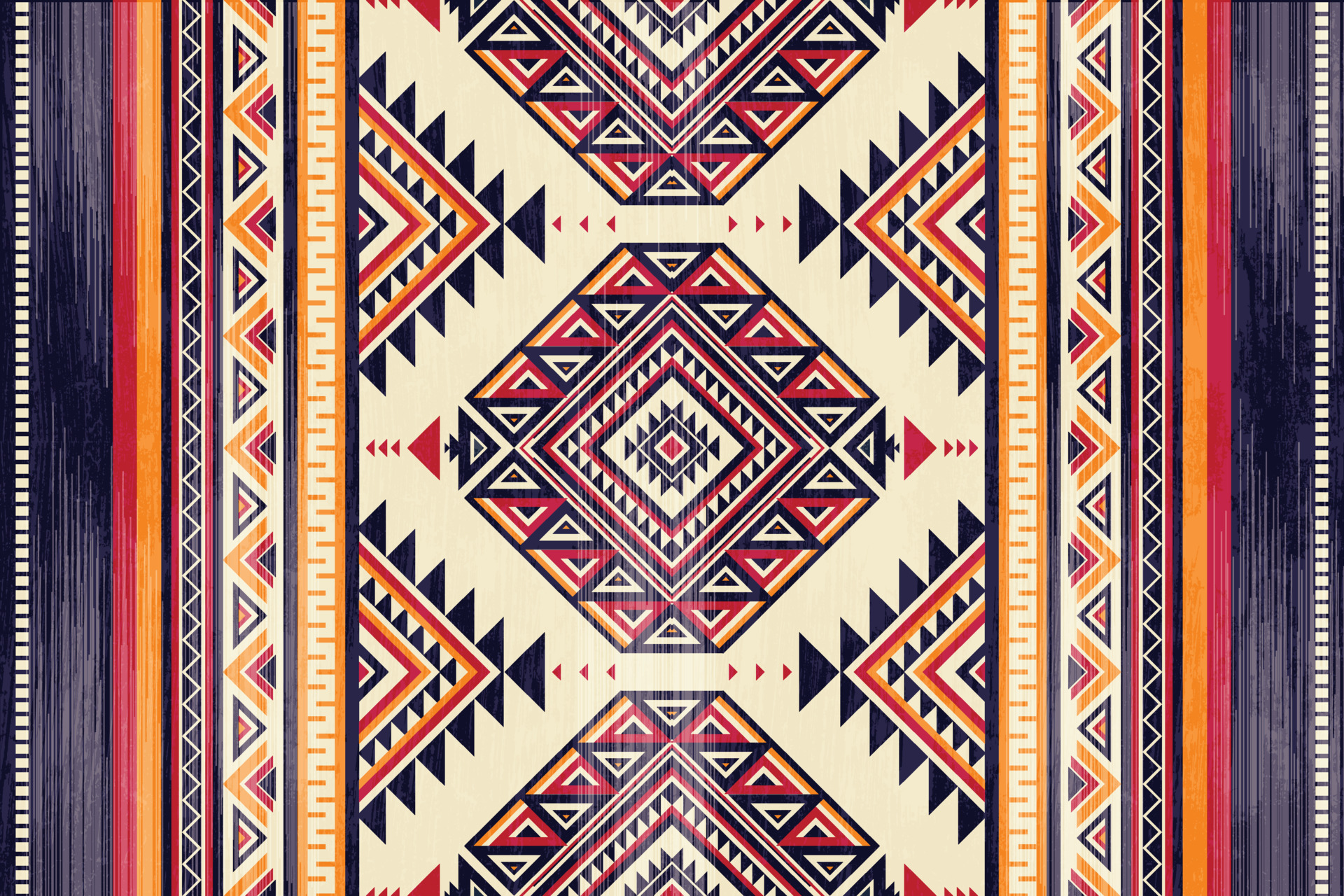 Native american indian ornament pattern geometric ethnic textile ...