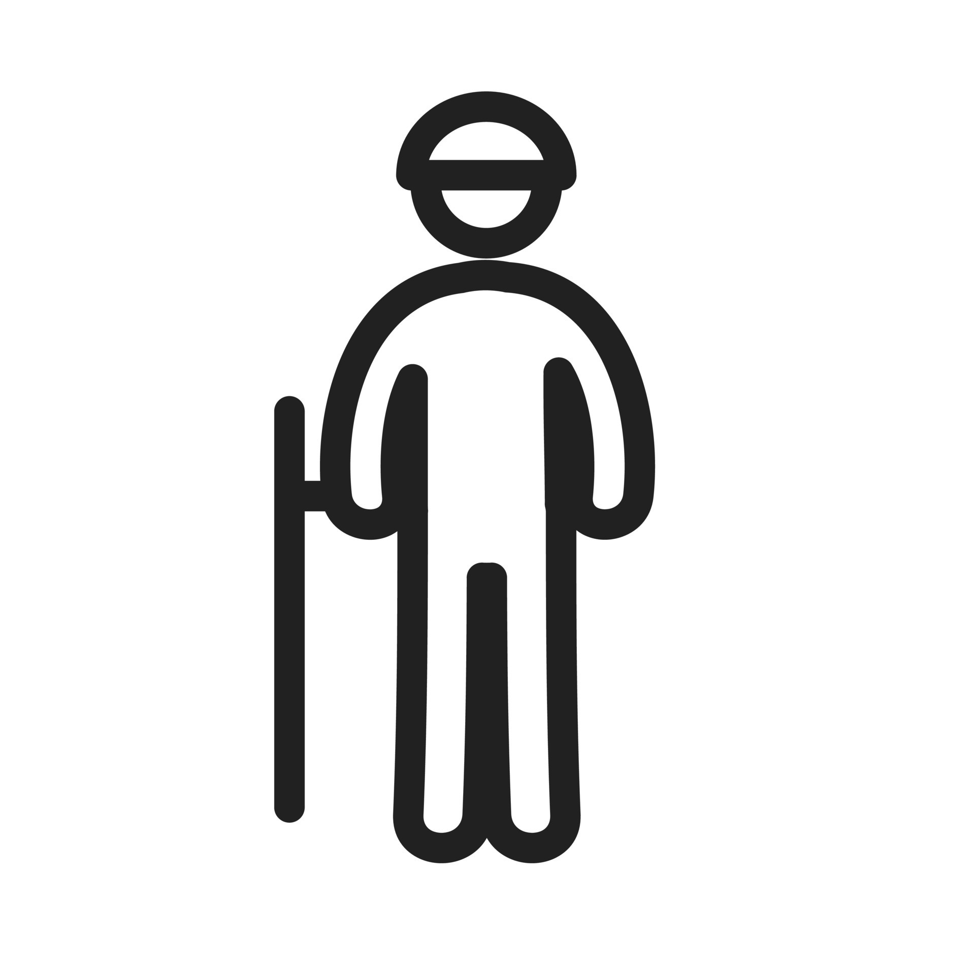 Security Guard Line Icon 7679055 Vector Art at Vecteezy Security Guard Line Icon 7679055 Vector Art at Vecteezy