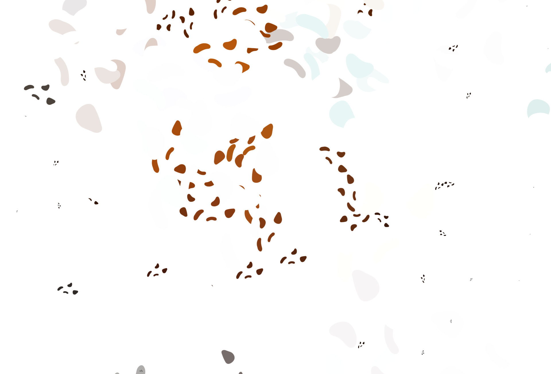 Light Orange Vector Background With Abstract Forms 7682874 Vector Art At Vecteezy