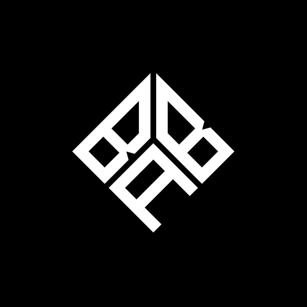 Bab Letter Logo Design On Black Background Bab Creative Initials Letter Logo Concept Bab