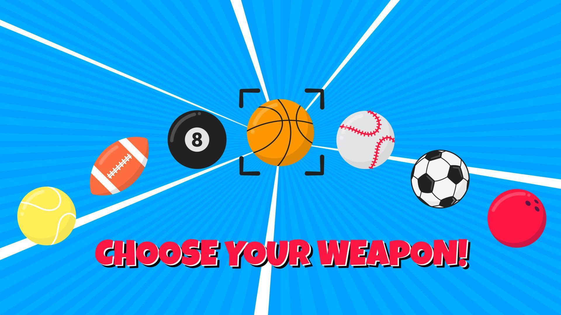Choose your weapon 7687626 Vector Art at Vecteezy