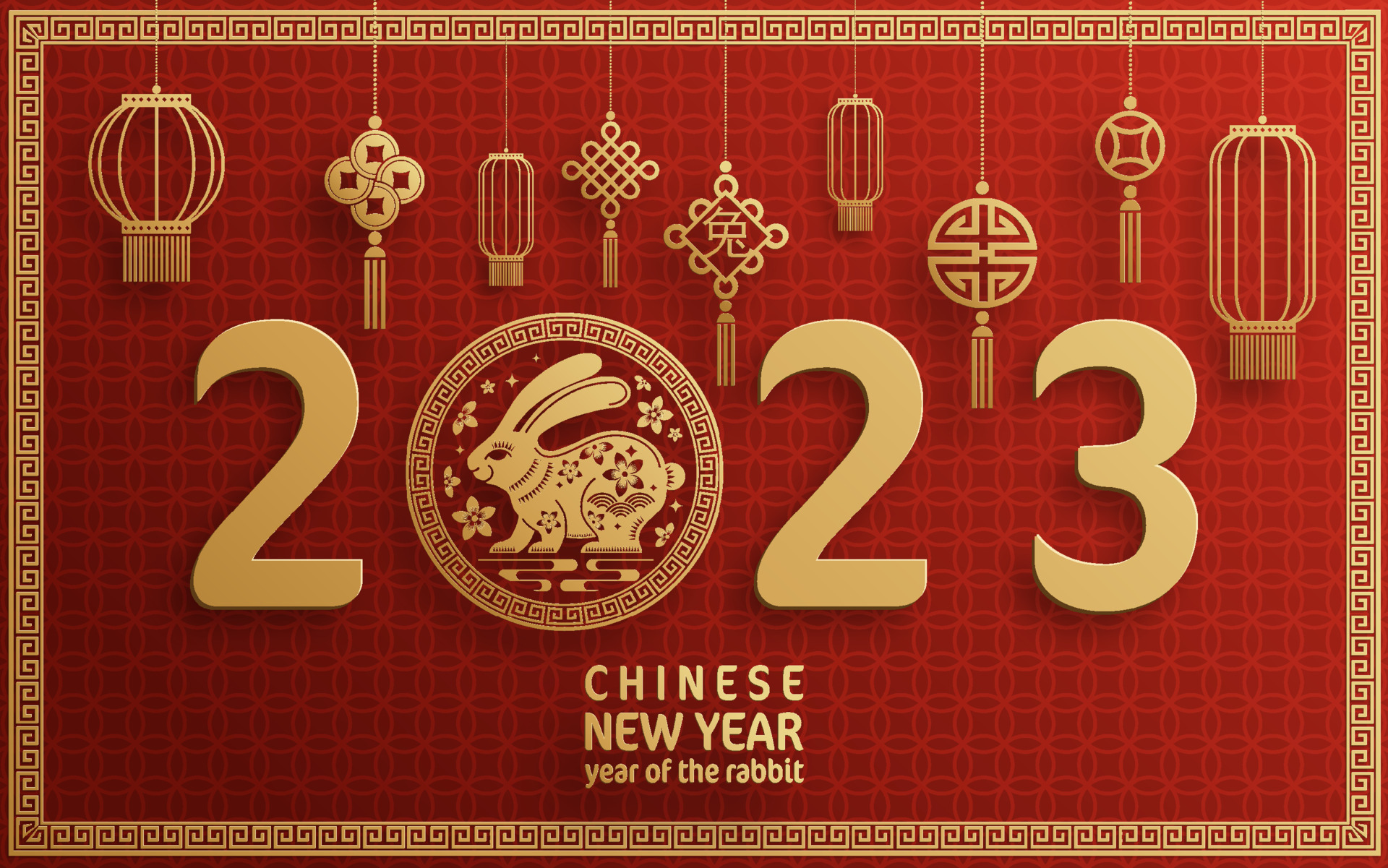 Happy Chinese New Year 2023 Year Of The Rabbit 7697188 Vector Art At happy-chinese-new-year-2023-year-of-the-rabbit-7697188-vector-art-at