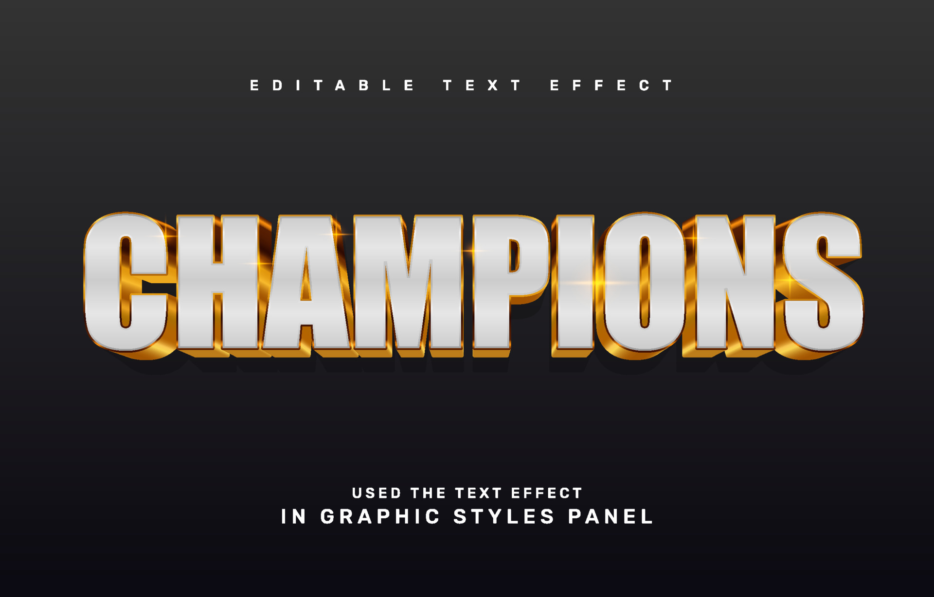 Gold Champions editable text effect template 7697224 Vector Art at Vecteezy Gold Champions editable text effect template 7697224 Vector Art at Vecteezy