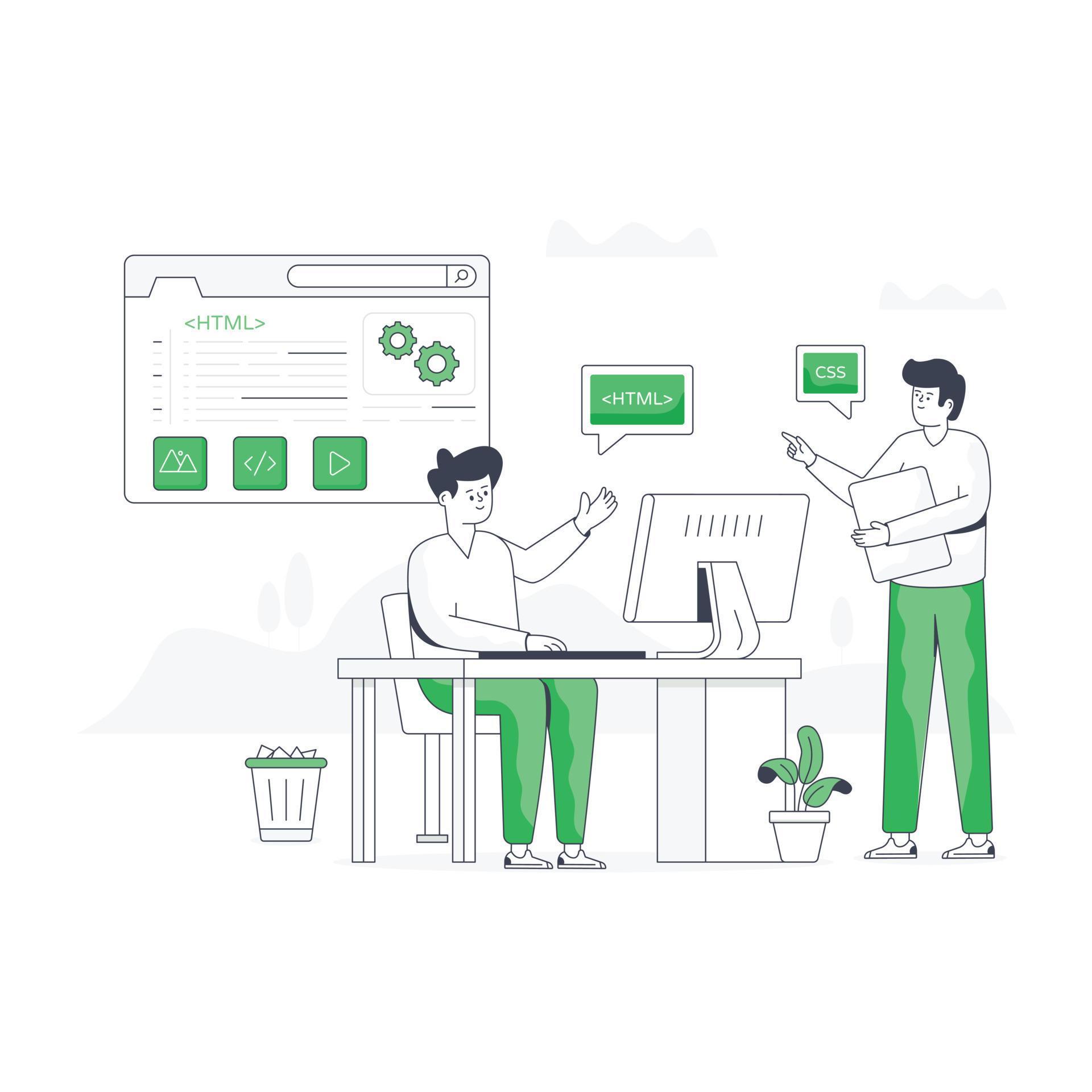 Application programming flat vector download 7698196 Vector Art at Vecteezy