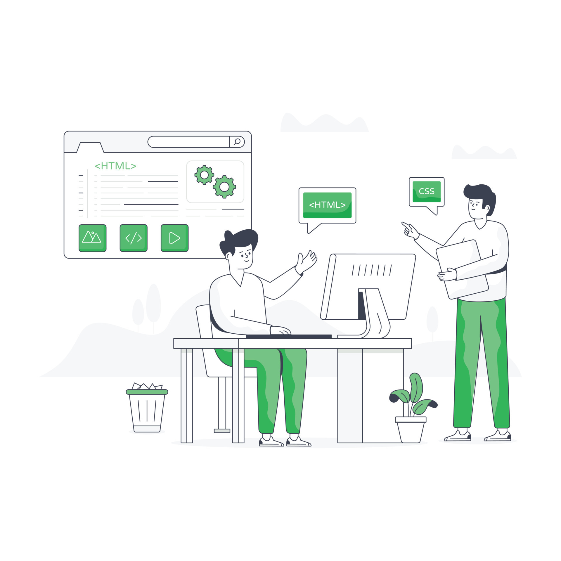 Application programming flat vector download 7698196 Vector Art at Vecteezy