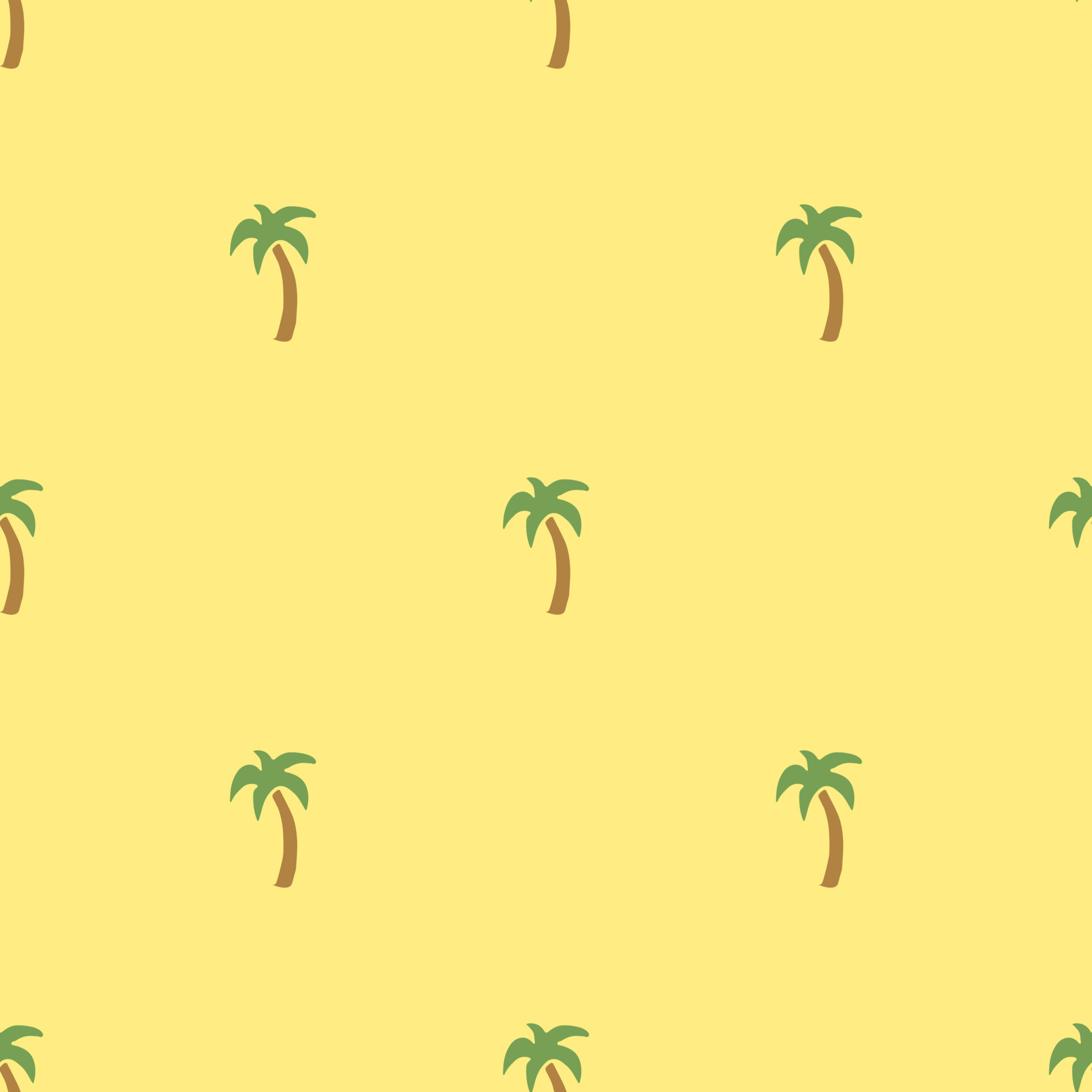 Seamless Palm Pattern Colored Palm Background Doodle Tropic Pattern seamless-palm-pattern-colored-palm-background-doodle-tropic-pattern