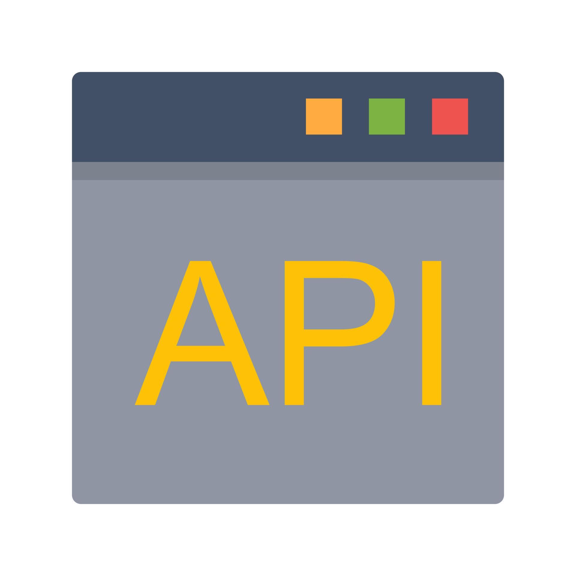 API Flat Multicolor Icon 7715720 Vector Art at Vecteezy