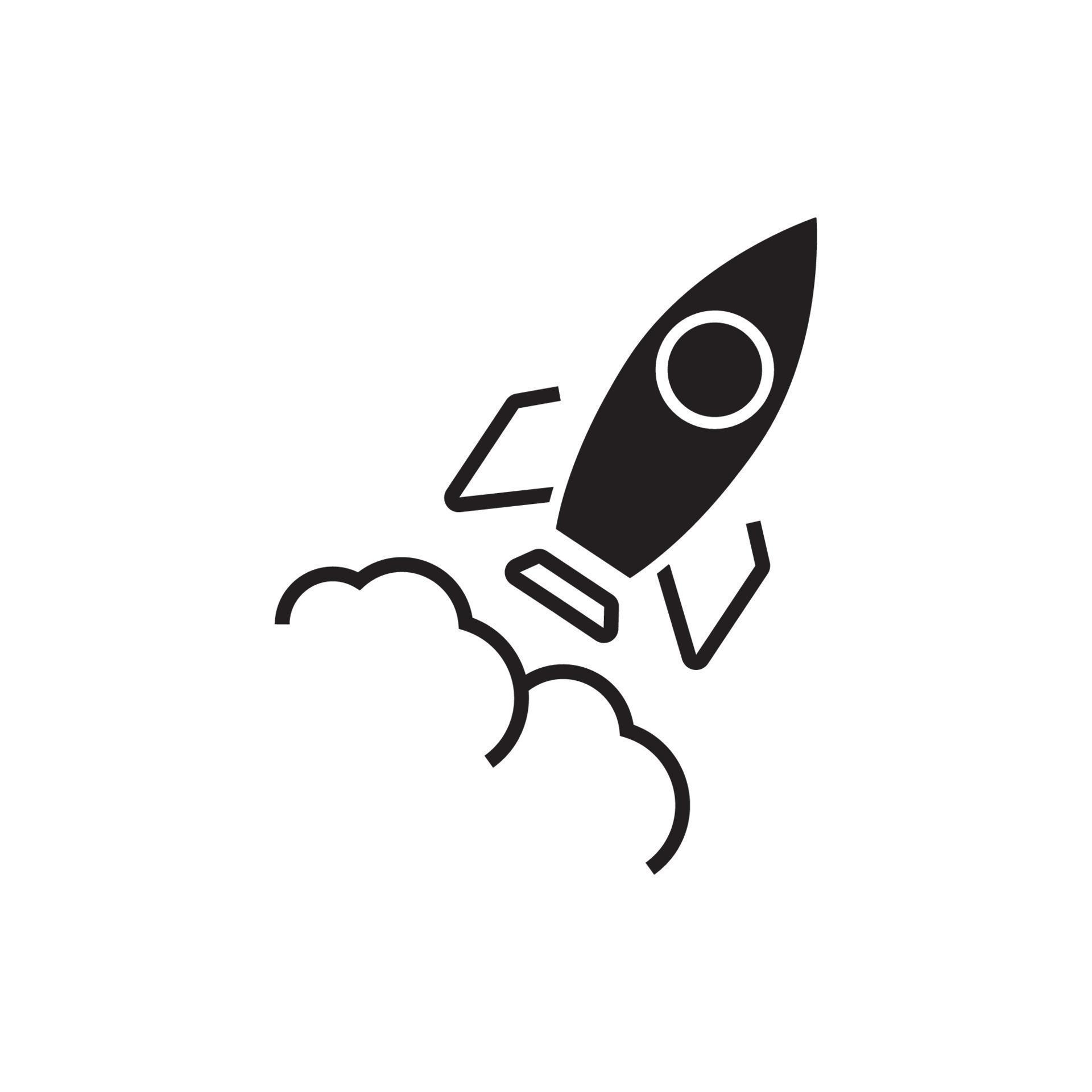 Rocket icons symbol vector elements for infographic web 7719174 Vector ...