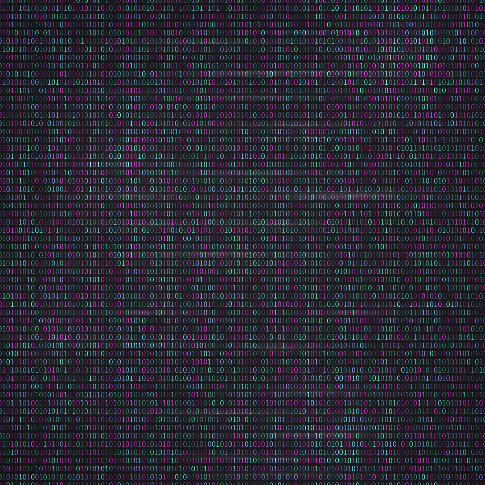 Binary code background. Programming code. Dark net or big data theme. Digital web technology ...