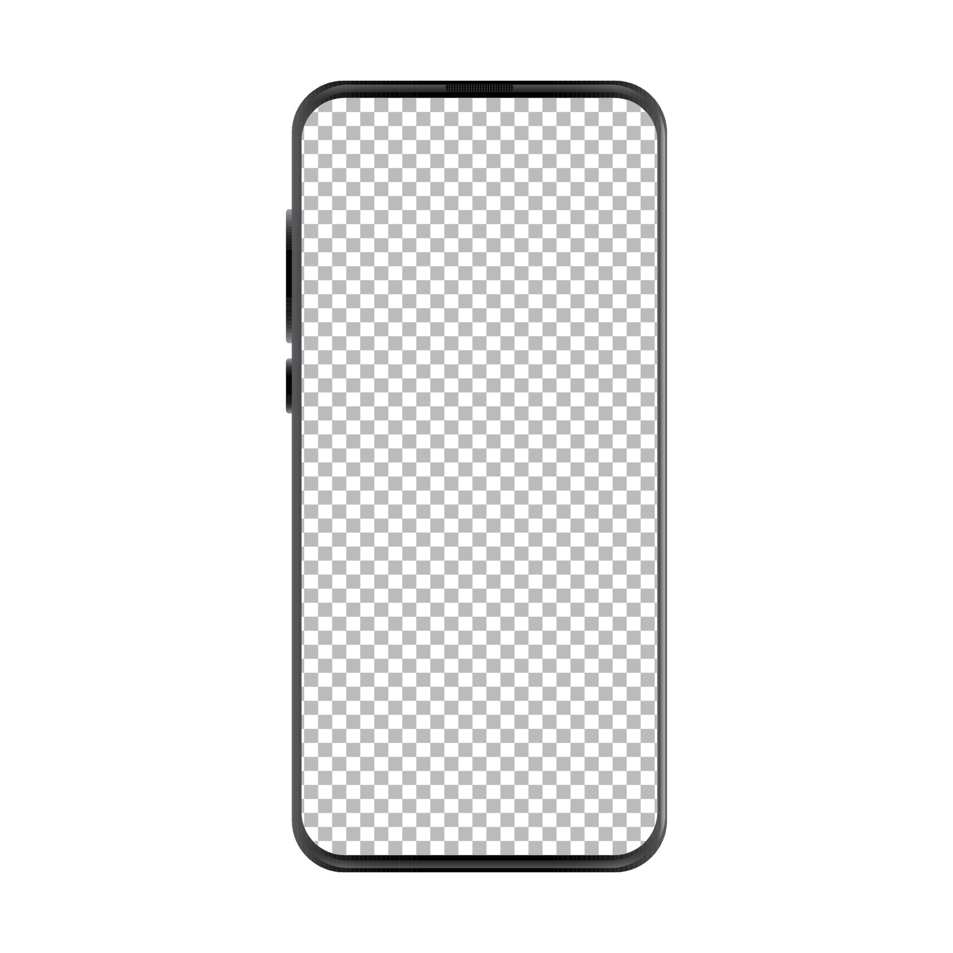 Smart Mobile phone transparent PNG mockup, Mobile mockup, Smartphone ...