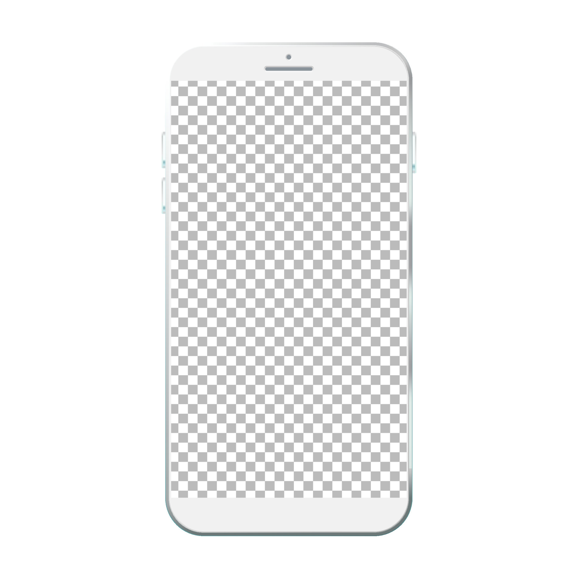 Smart Mobile phone transparent PNG mockup, Mobile mockup, Smartphone ...