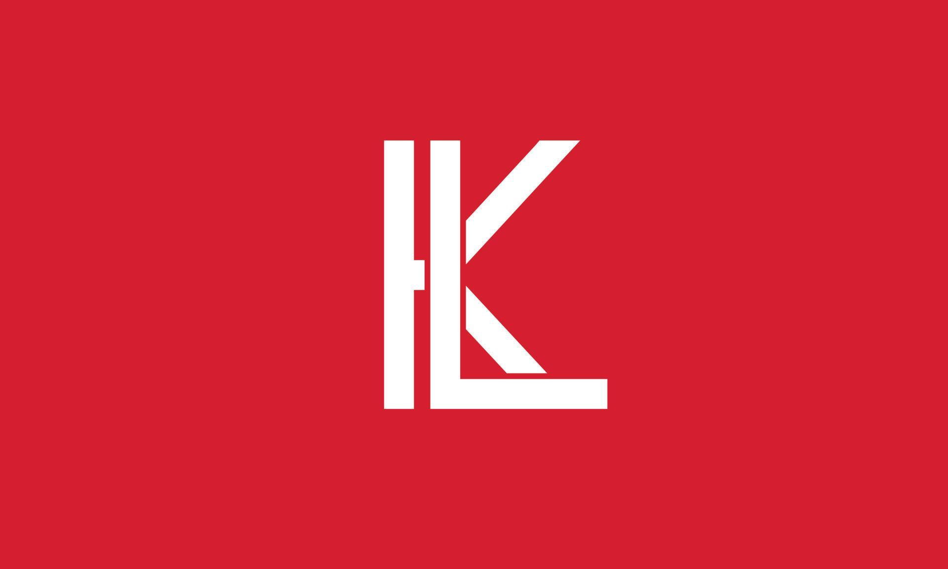Alphabet Letters Initials Monogram Logo Kl Lk K And L 7732213 Vector