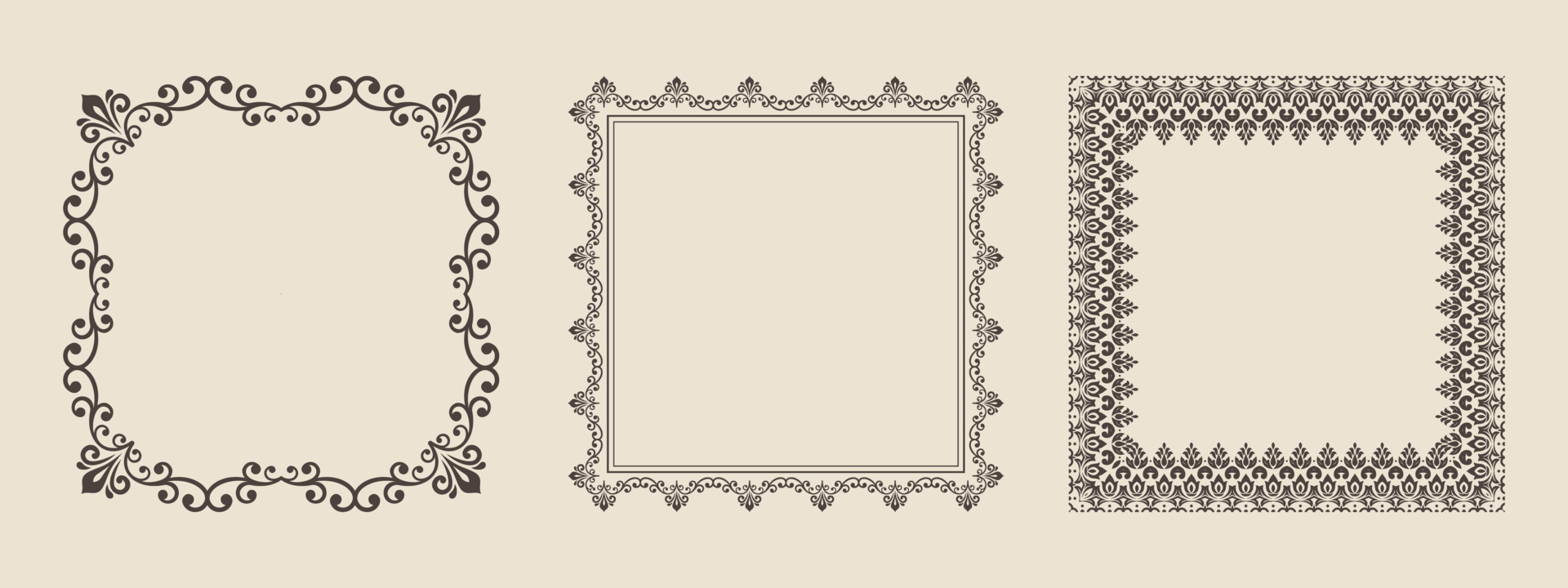 Square Frame Border Vector Art Icons And Graphics For Free Download