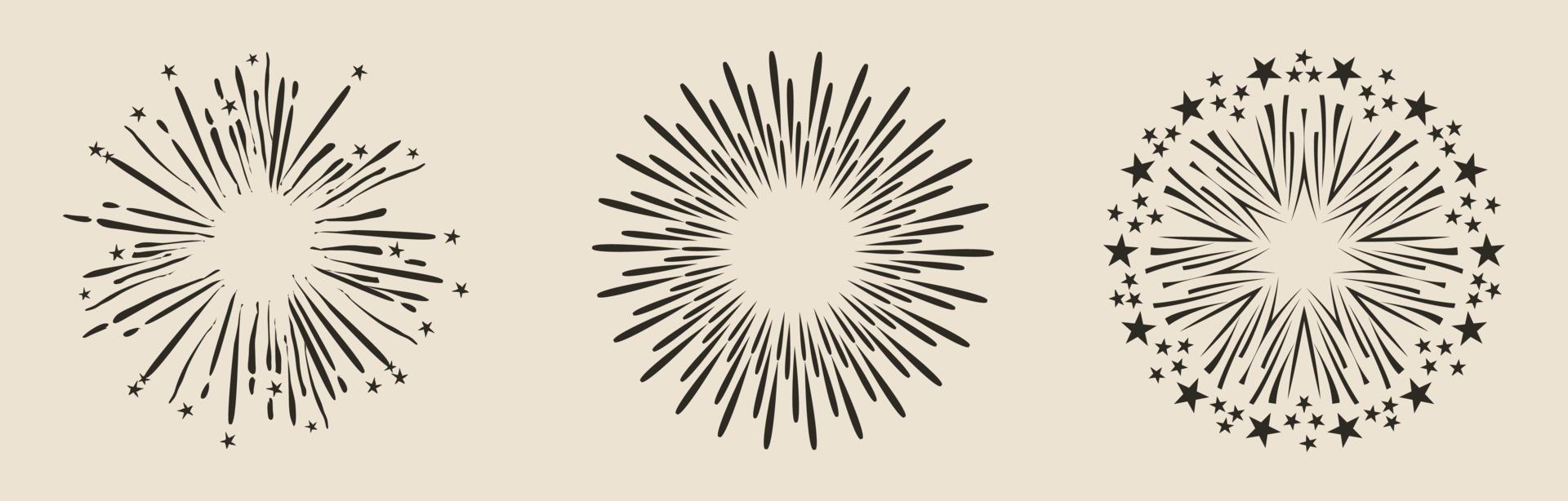 Vector Sunburst Illustrator