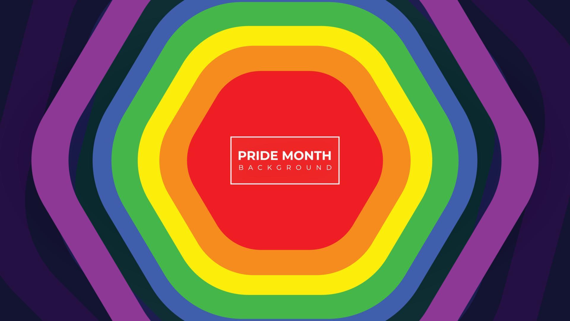Pride Month Banner, Pride Month Background On Pride Month Colorful ...