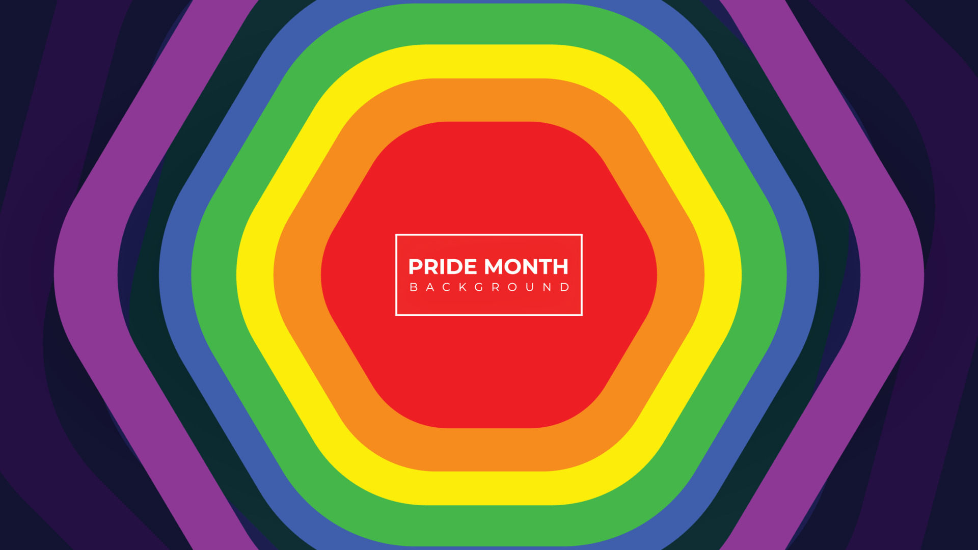 Pride Month Banner Pride Month Background On Pride Month Colorful