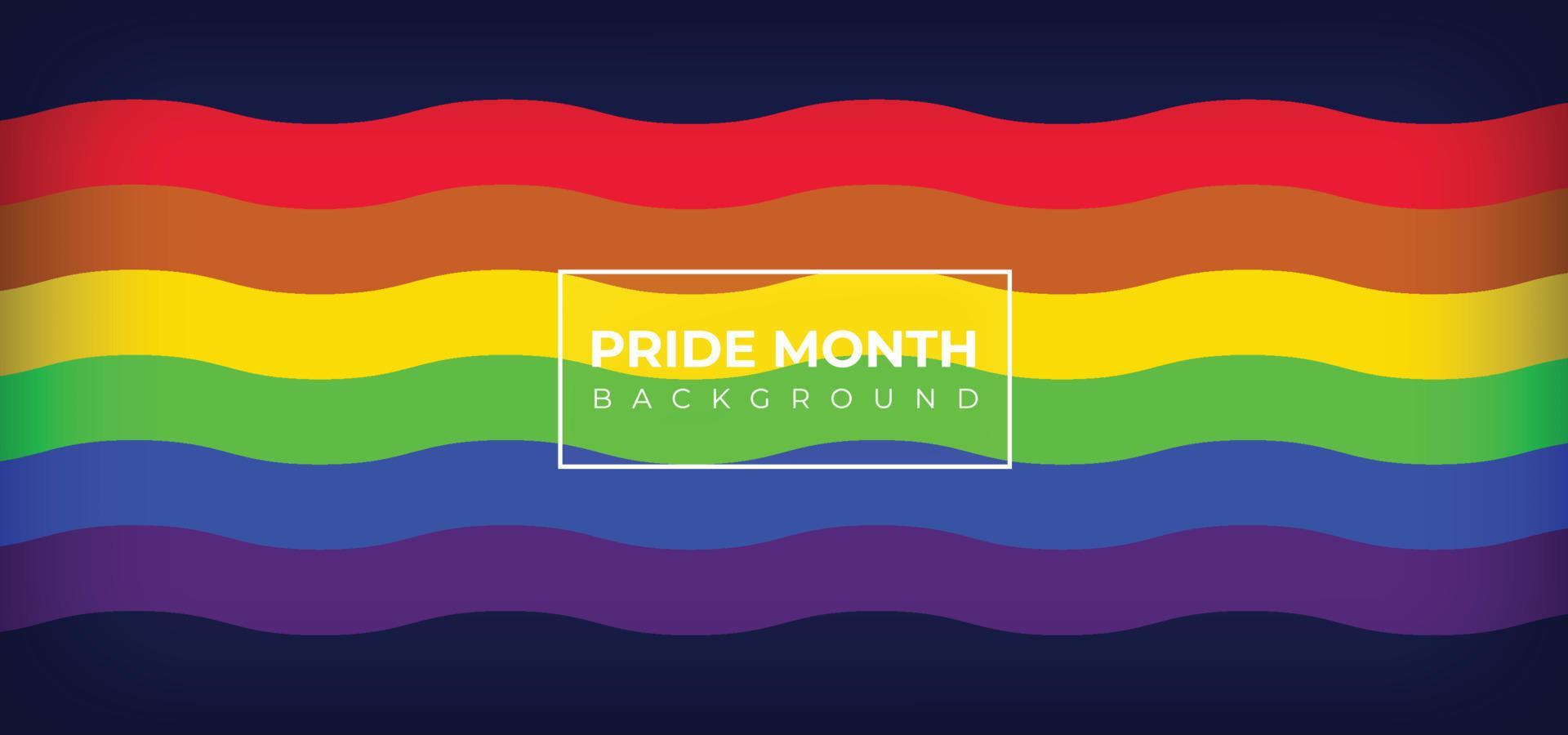 Pride Month Banner, Pride Month Background On Pride Month Colorful ...